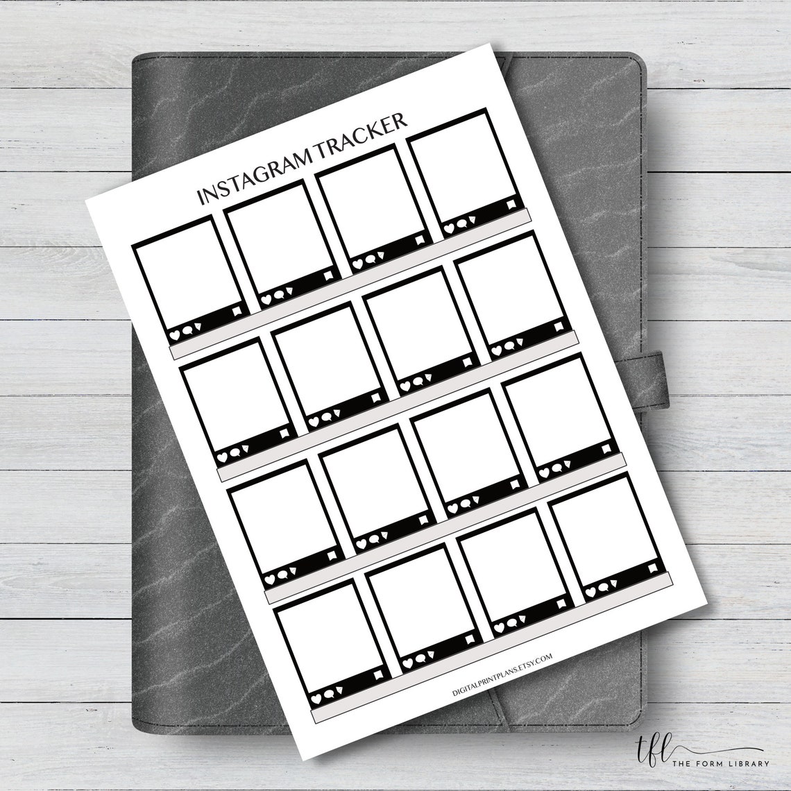 Minimalist Instagram Tracker Social Media Tracker Instagram Followers ...