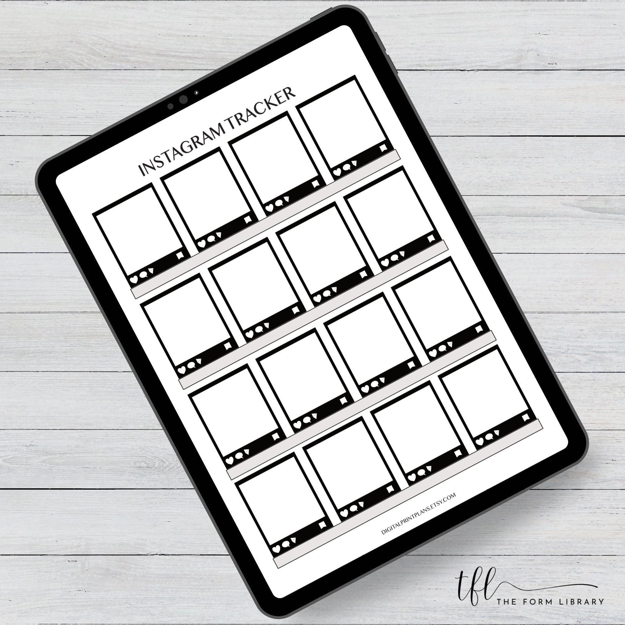 Minimalist Instagram Tracker Social Media Tracker Instagram Followers ...