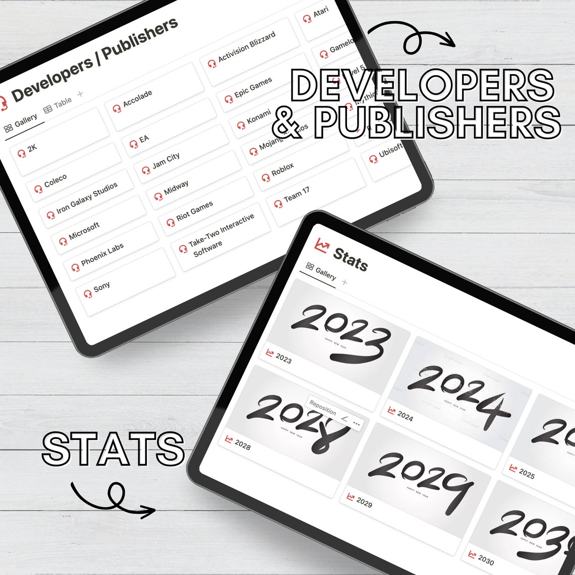 Notion Video Game Tracker Notion Video Game Inventory Notion Template ...