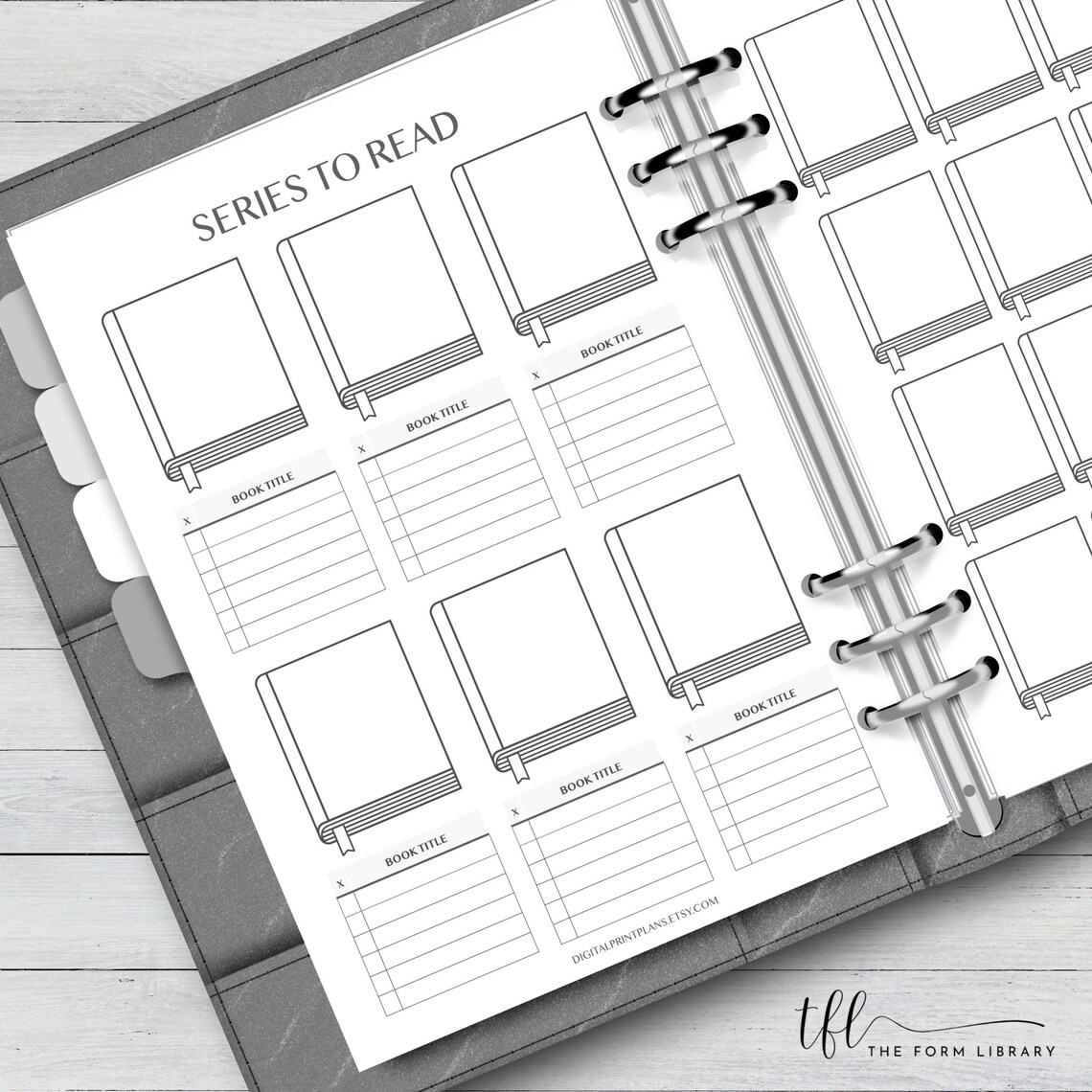 Ultimate Reading Planner Digital Reading Journal Reading Journal ...