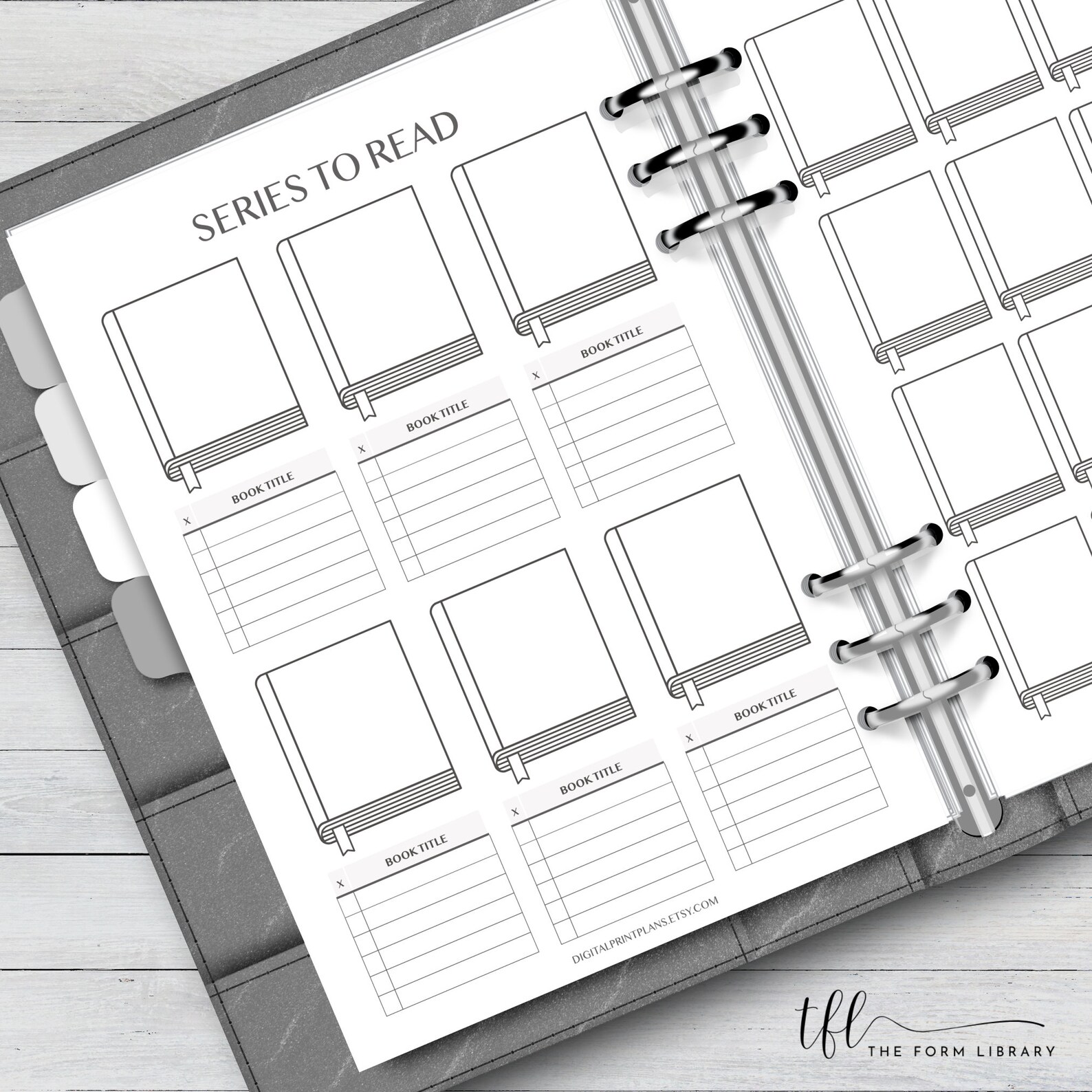 Ultimate Reading Planner Digital Reading Journal Reading Journal ...