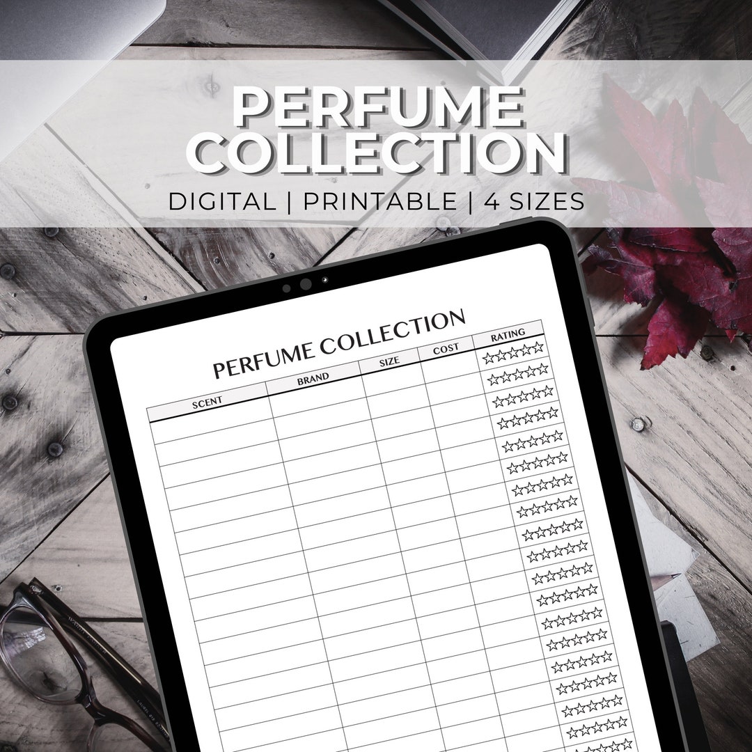 Perfume Collection | Essential Oil Log | Fragrance Oils | Room ...
