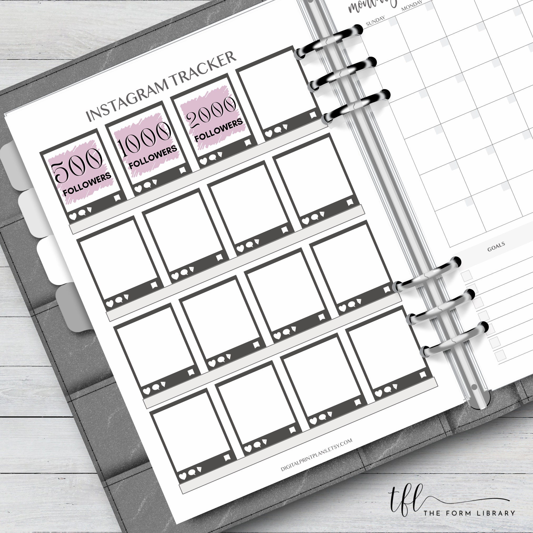 Minimalist Instagram Tracker | Social Media Tracker | Instagram ...