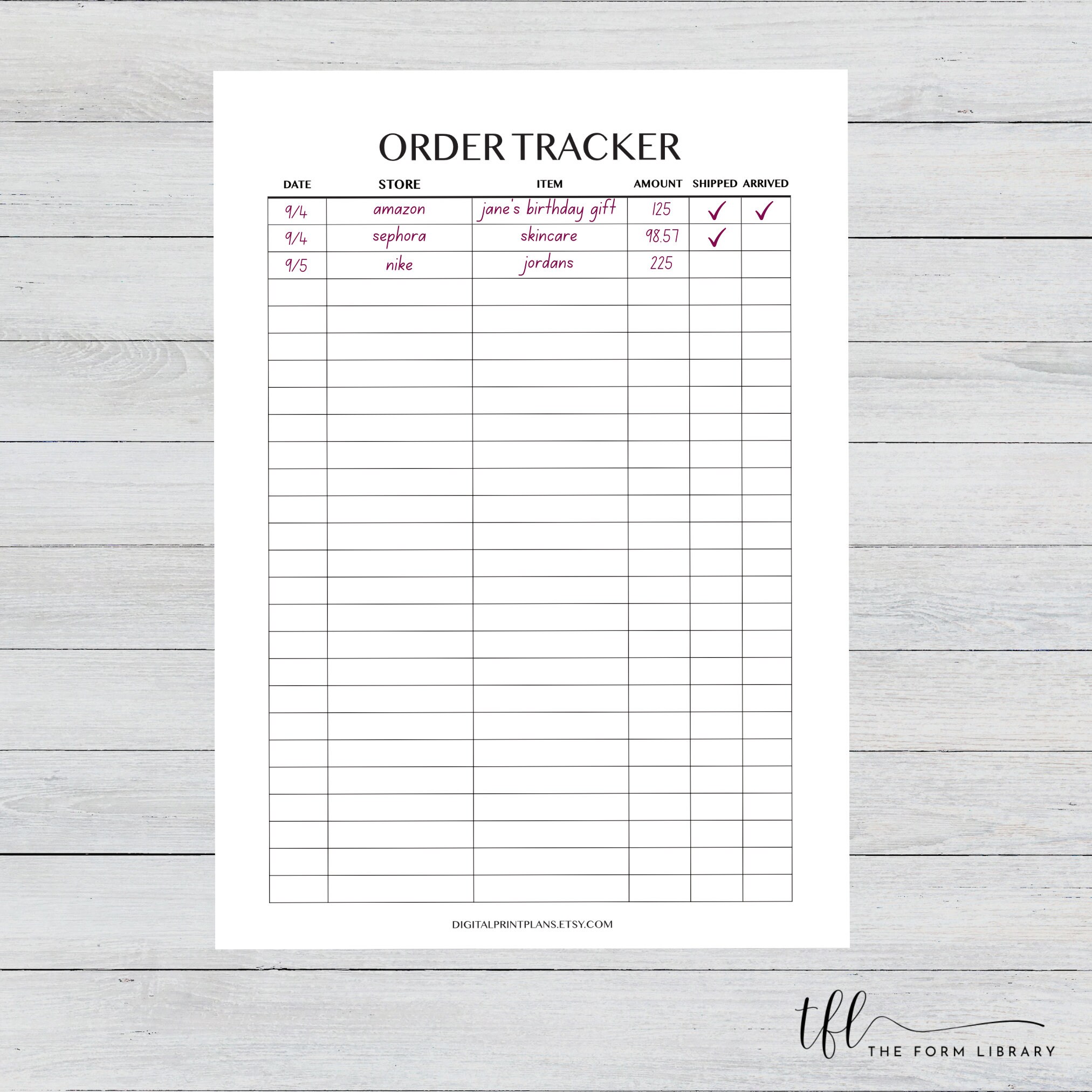 Online Order Tracker Template | Track My Order | Online Shopping ...