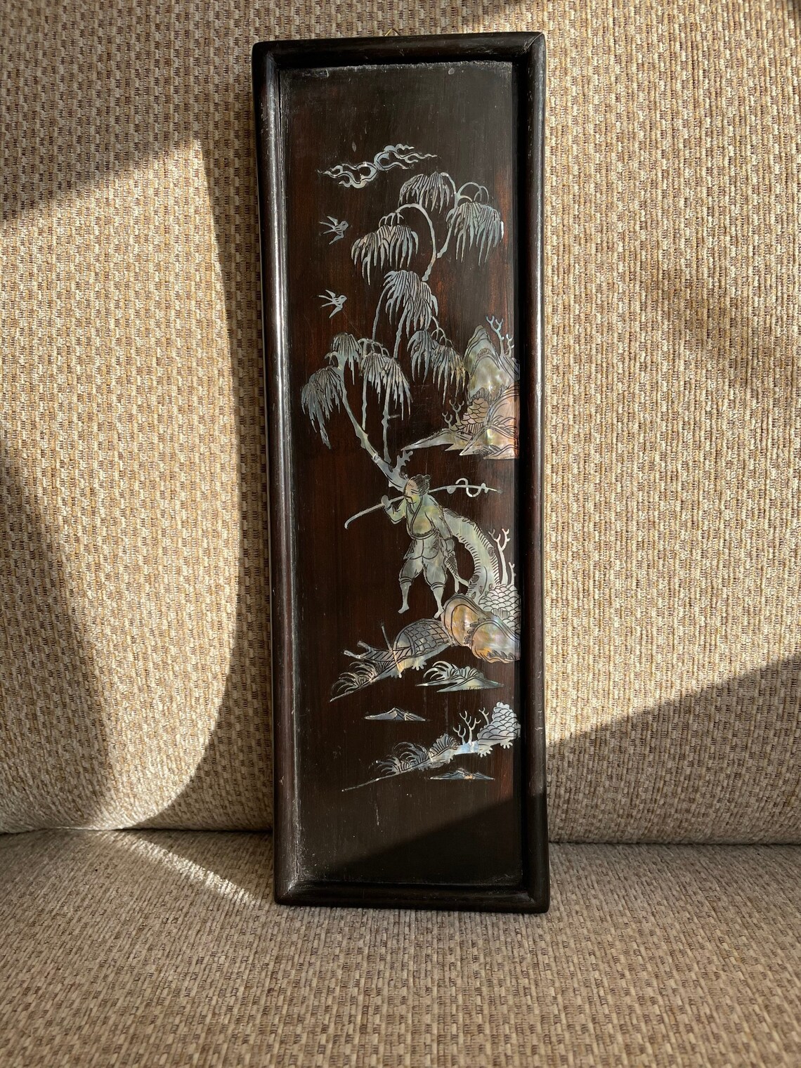 Vintage Chinese Wall Panel Mother of Pearl - Etsy