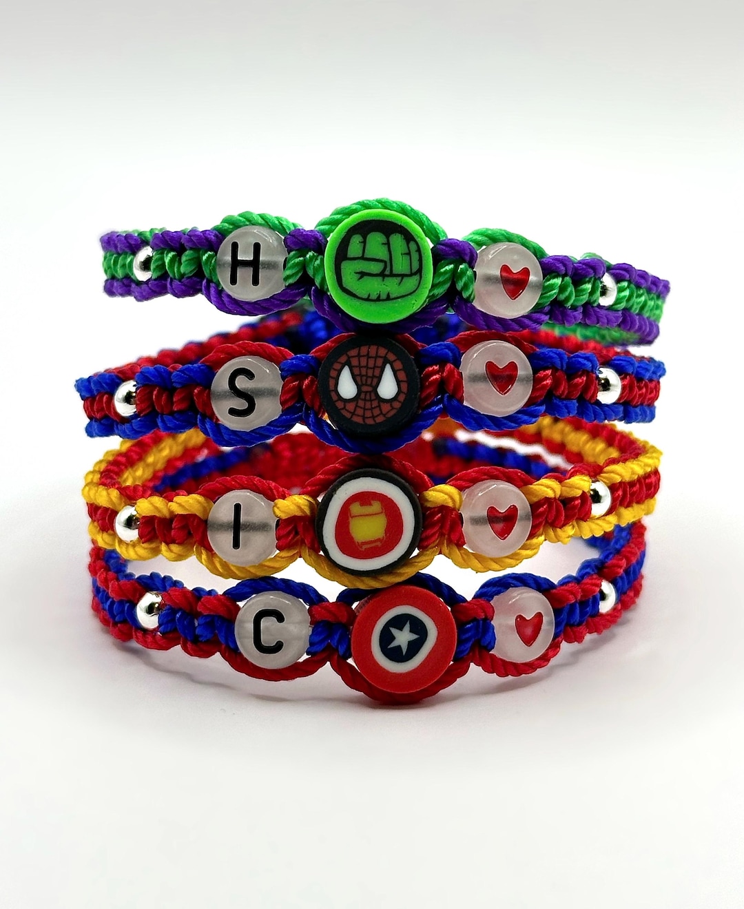 Superhero Bracelets - Etsy