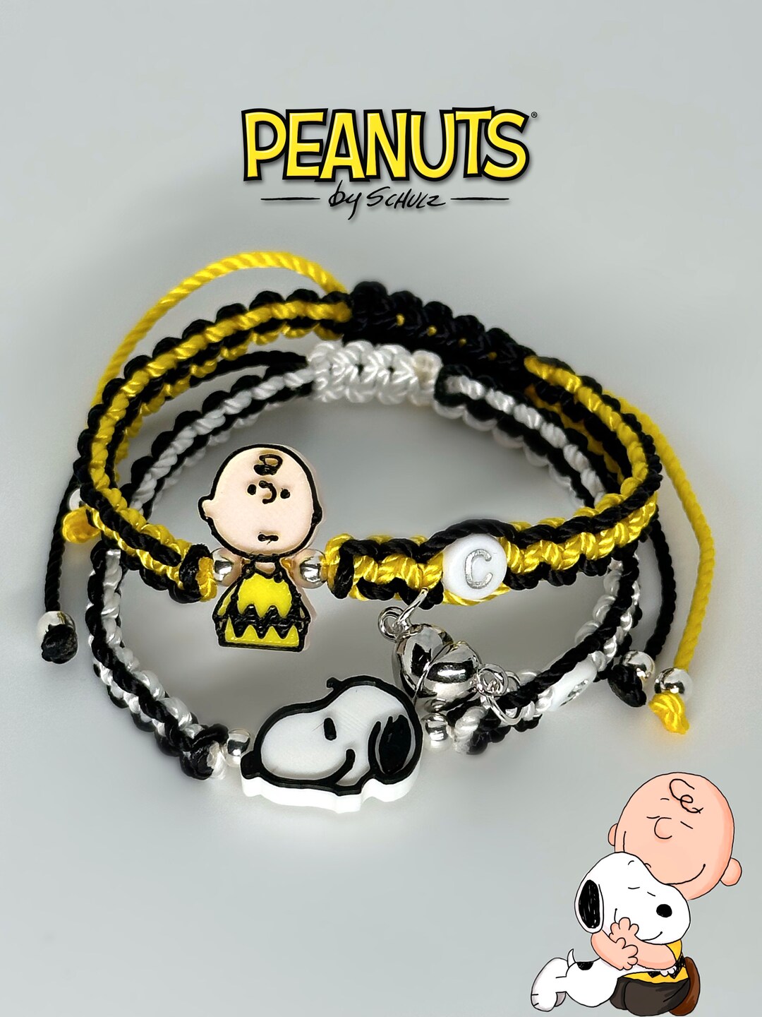 Charlie & Snoopy Bracelets - Etsy