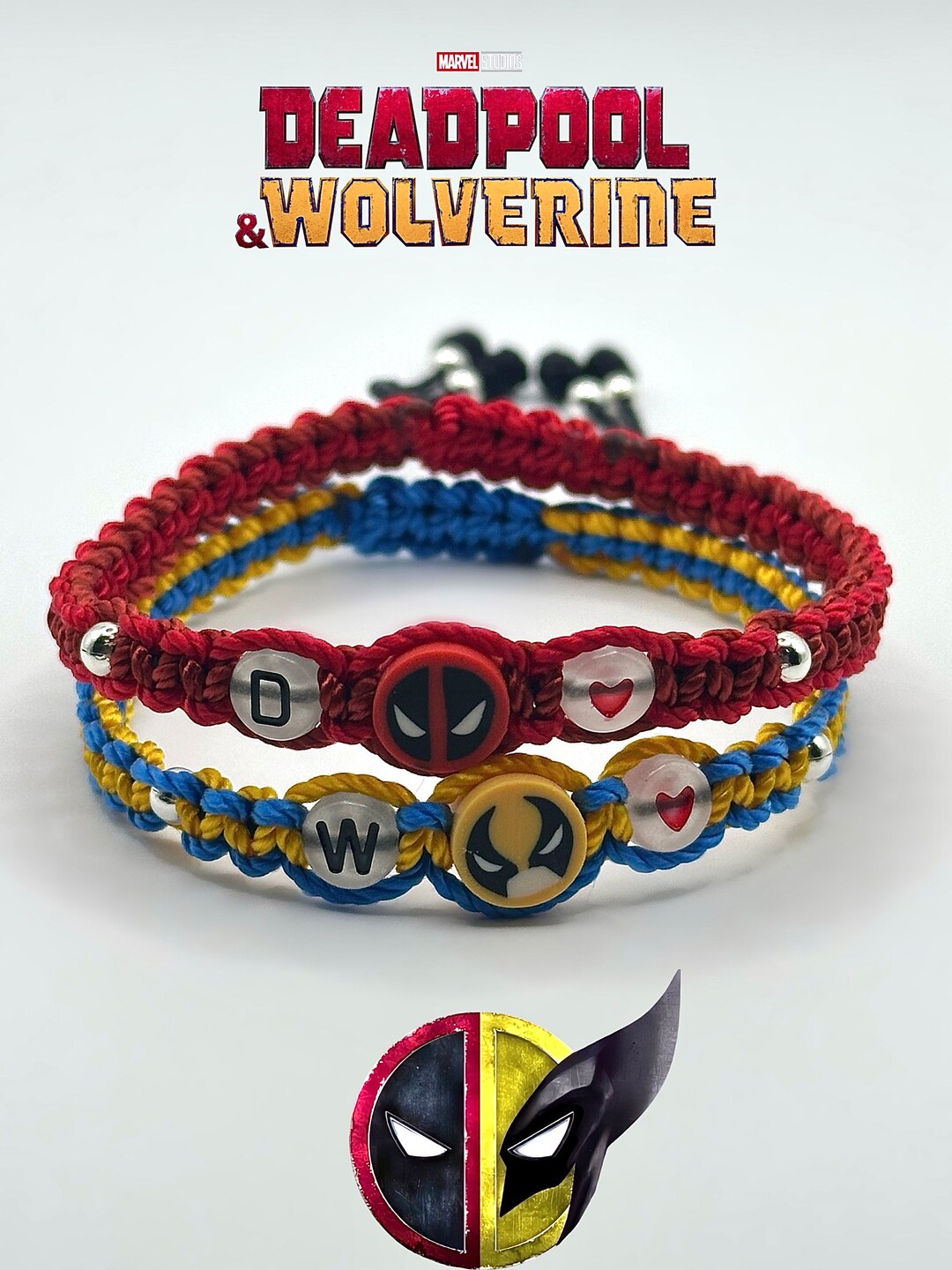 Buy Deadpool & Wolverine Bracelets Online in India - Etsy