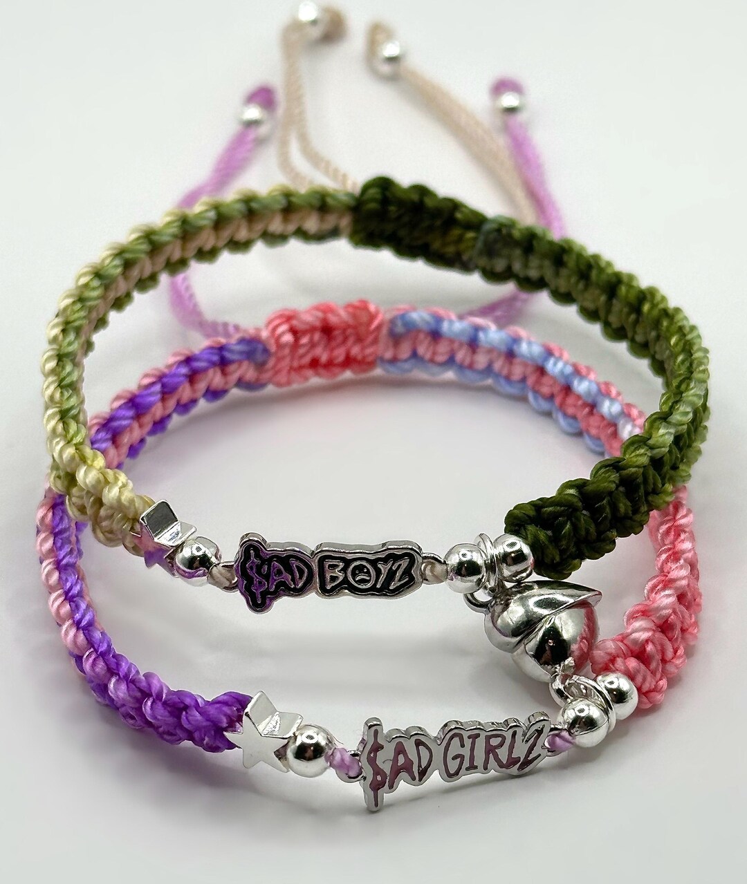 Sad Boyz & Sad Girlz Bracelets - Etsy