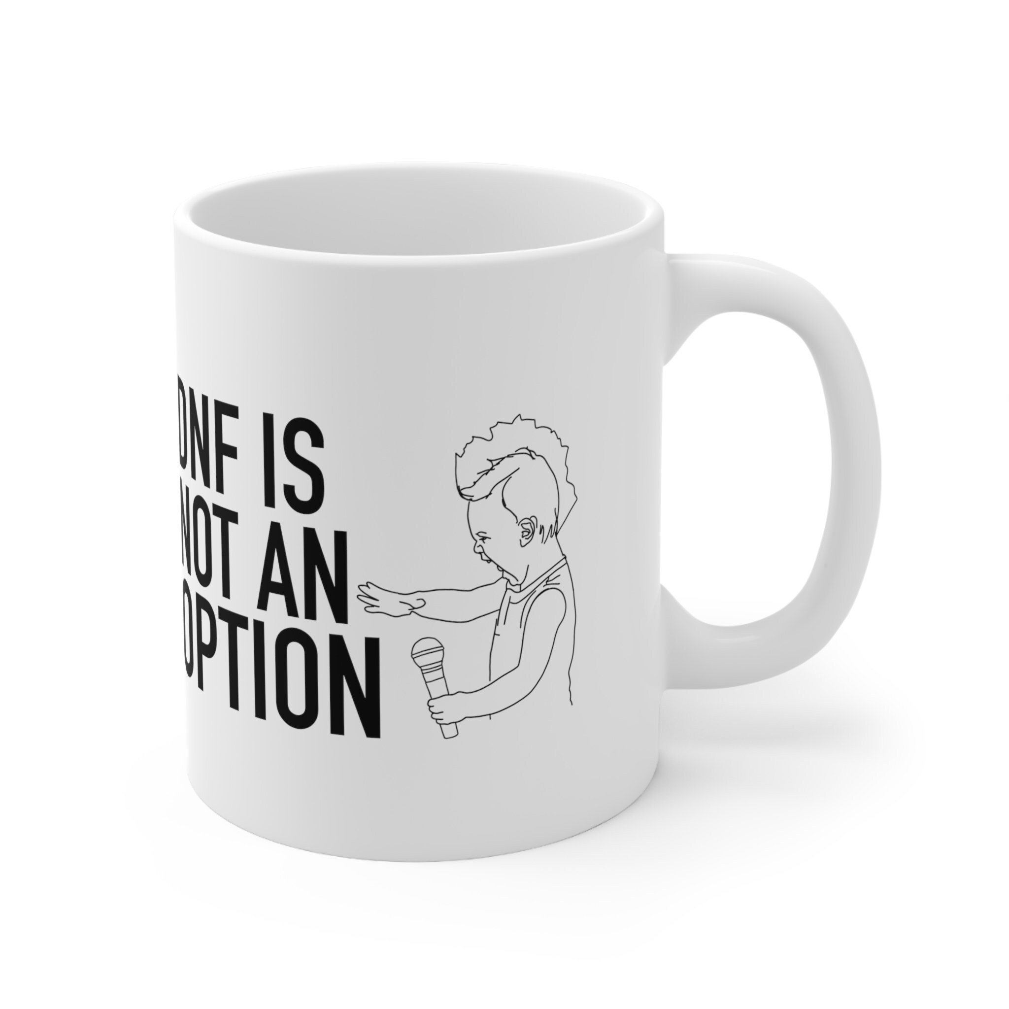 DNF Not an Option Mug Inspirational Running Race Quote - Etsy