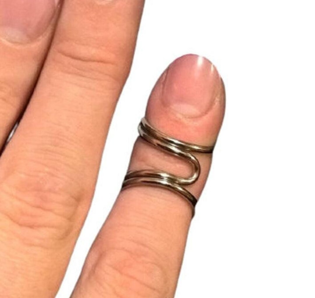 Arthritis Ring Thumb Ring Splint Knuckle Ring Brass Ring - Etsy