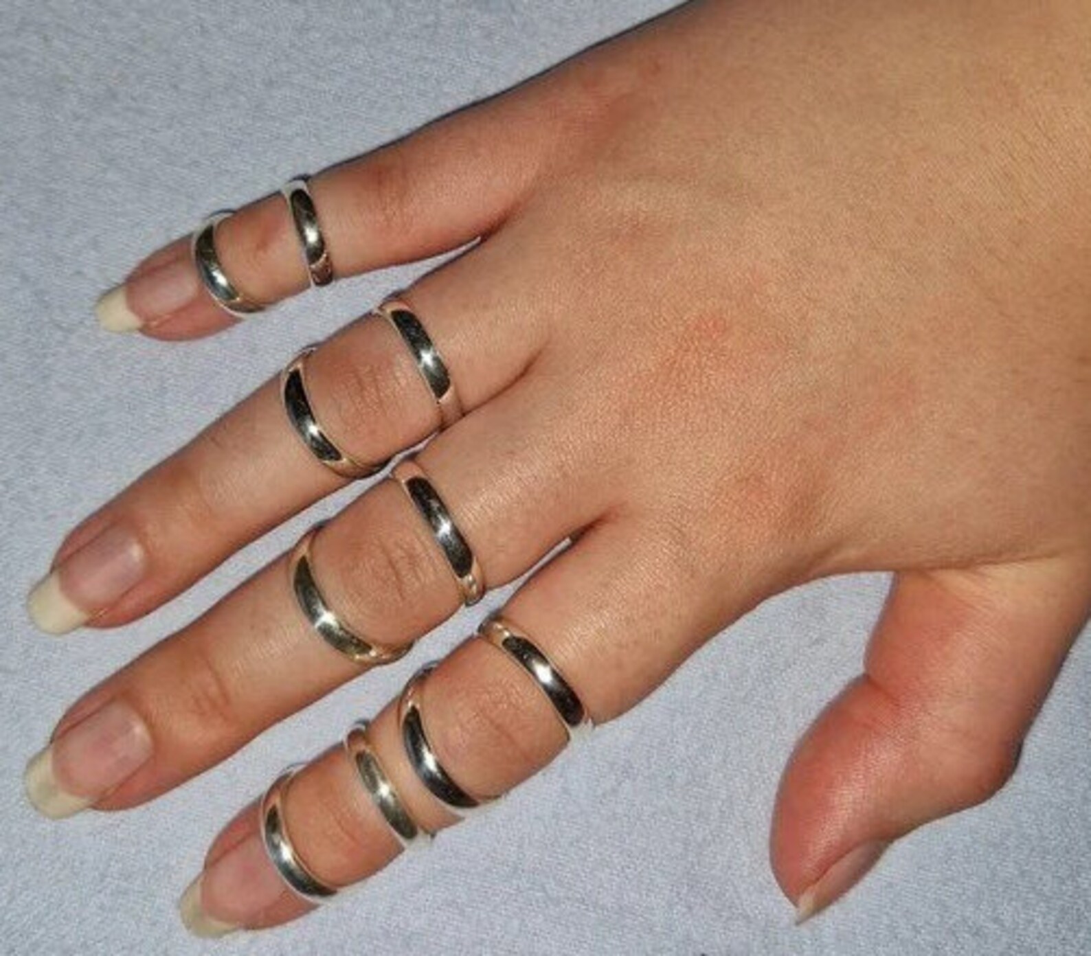 925 Sterling Silver Ring Arthritis Ring Handmade Designer - Etsy