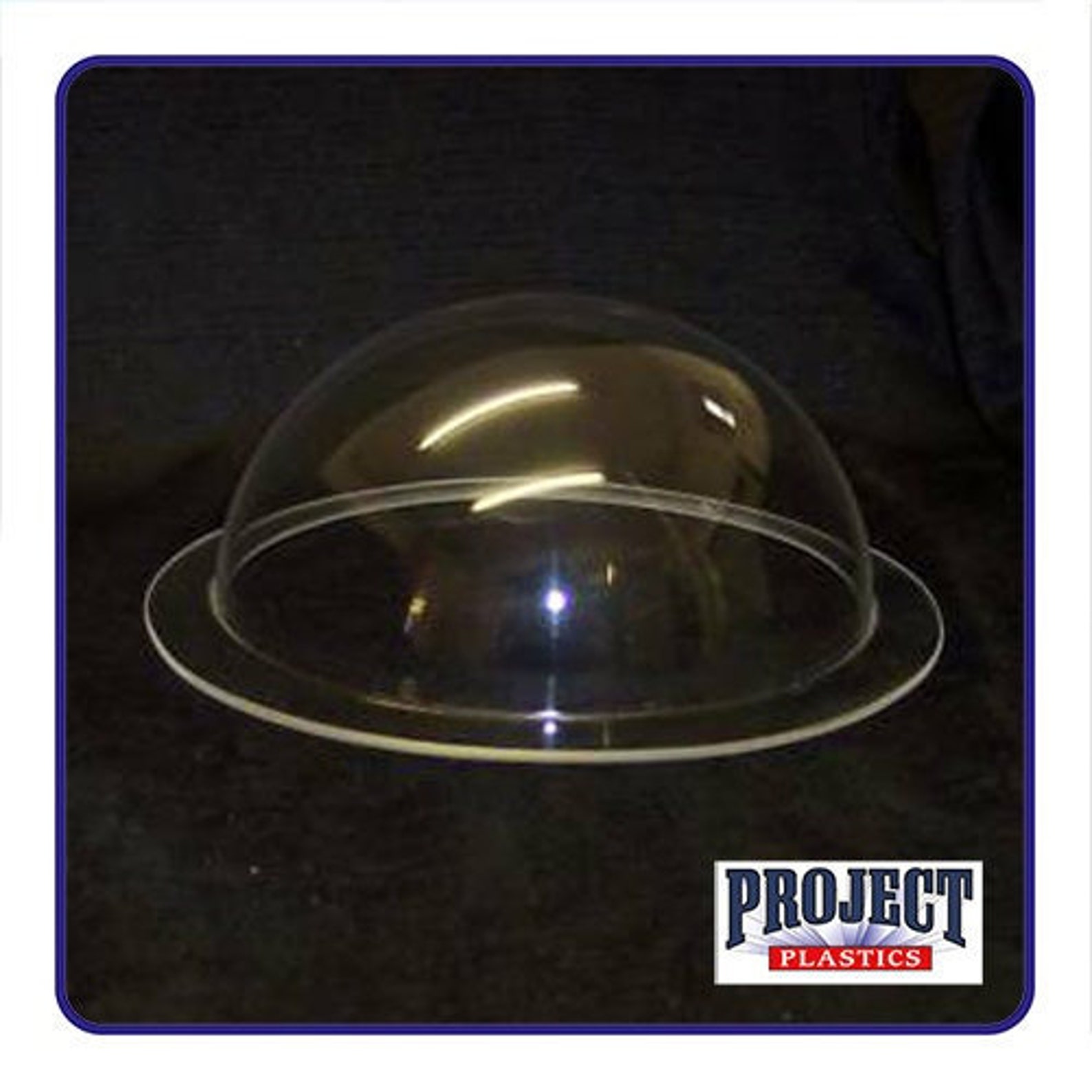 Clear Perspex Acrylic Dome 100mm Diamenter With Flange 140mm - Etsy