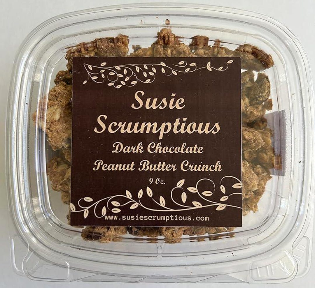 Susie Scrumptious Dark Chocolate Peanut Butter Crunch - Etsy