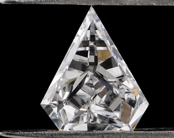 Shield Cut Lab Grown Diamond Ecofriendly Diamond for Engagement Ring ...