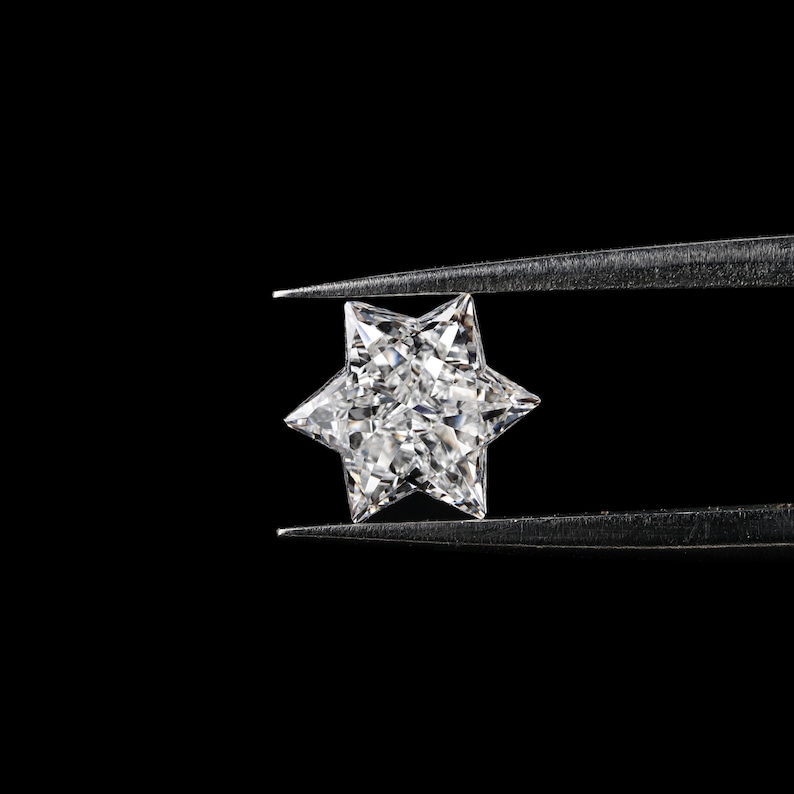 Modified Star Cut Labgrown Diamonds for Studs for Engagement - Etsy