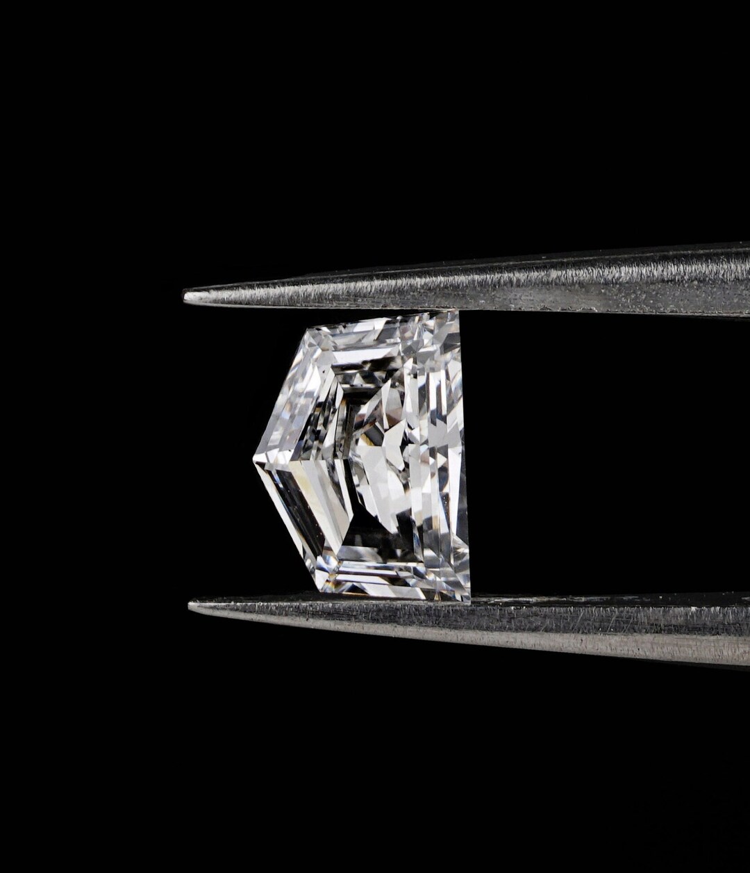 Cadillac Step Cut Lab Diamond Engagement Ring CVD-HPHT Diamond for ...