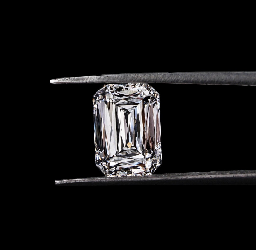 Criss Cut Lab Grown Diamonds Engagement Ring,cvd-lab Diamond for ...