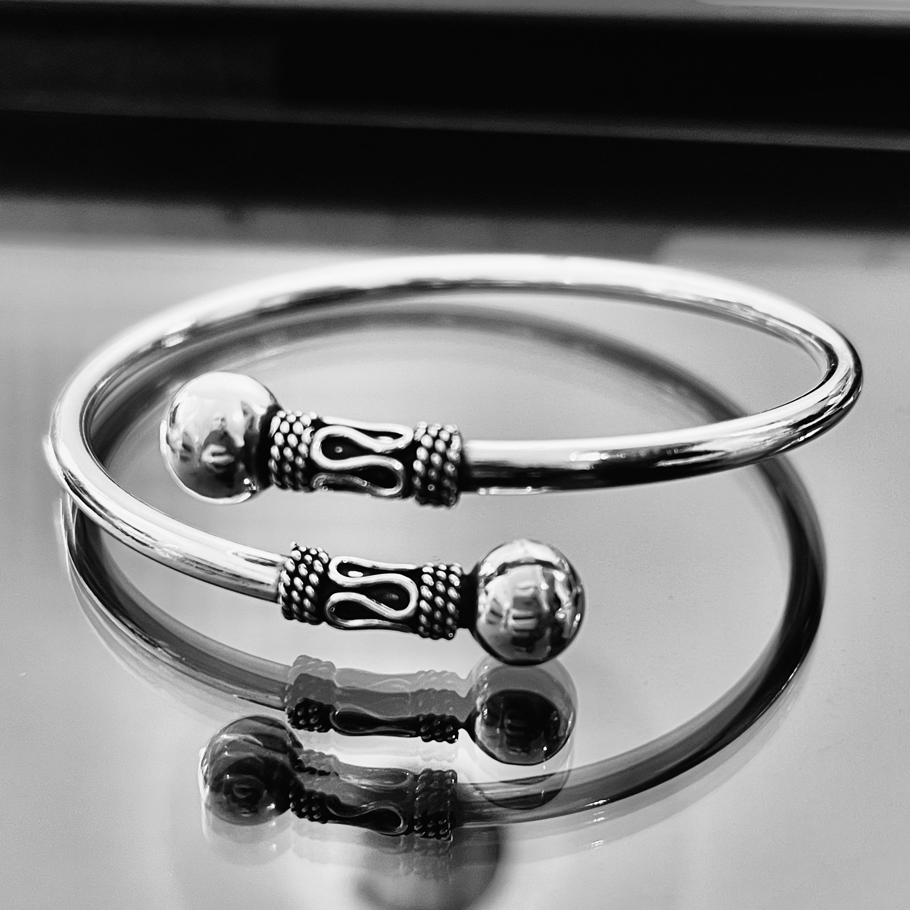 BALI BALL Cuff Bracelet-bali Ball Cuff Bracelet-bali Ball Bangle ...