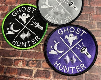 Ghost Hunter Patch - Etsy