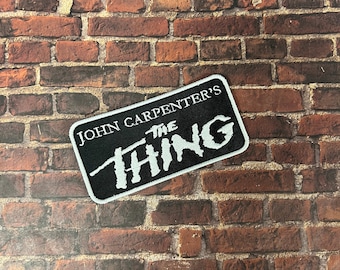 PATCH the Thing Color HORROR Movie John Carpenter, Sci Fi, Kurt Russell ...