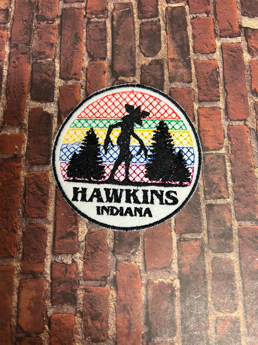 Hawkins Rainbow Patch - Etsy