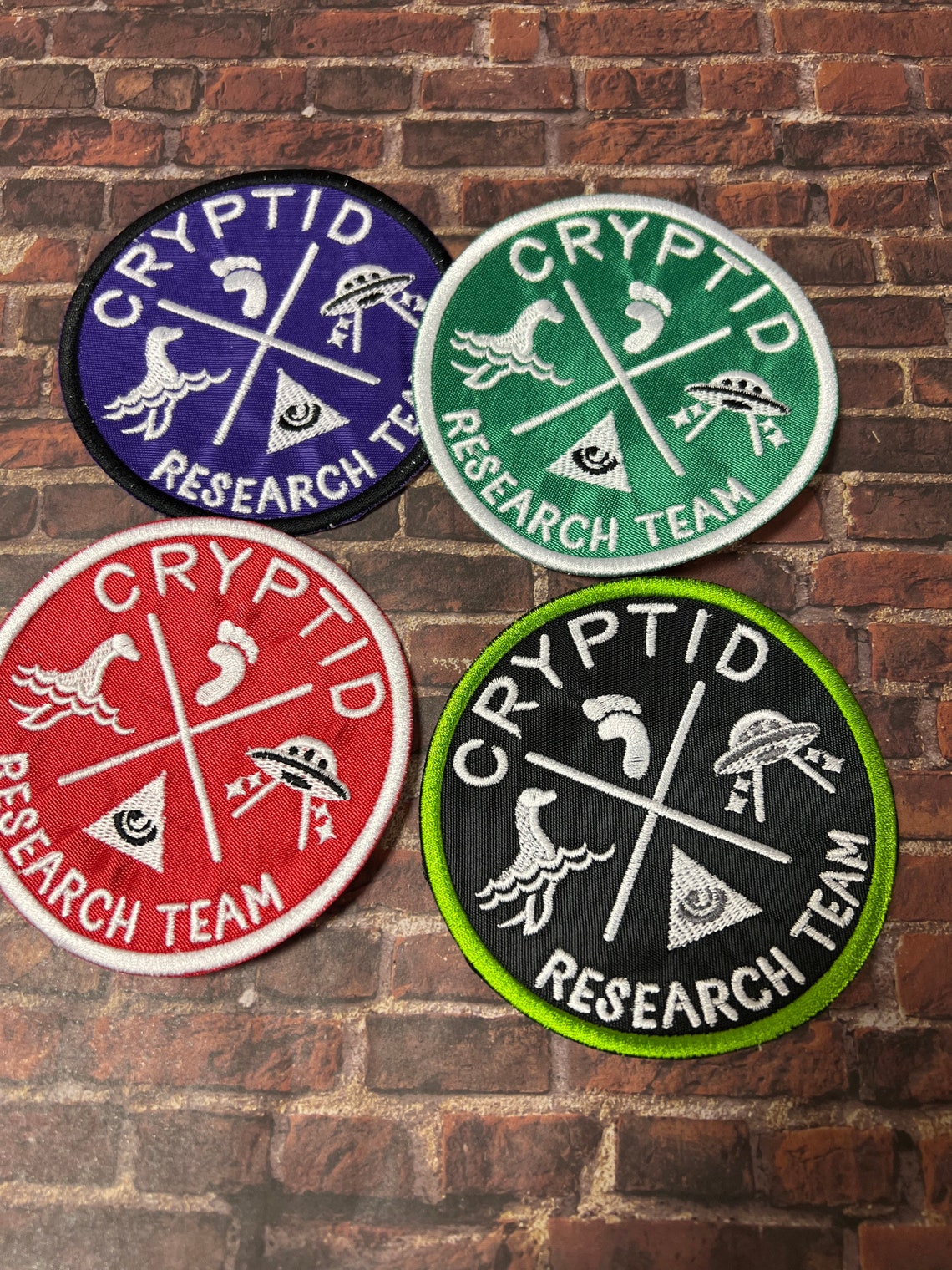 Cryptid Research Team Patch - Etsy