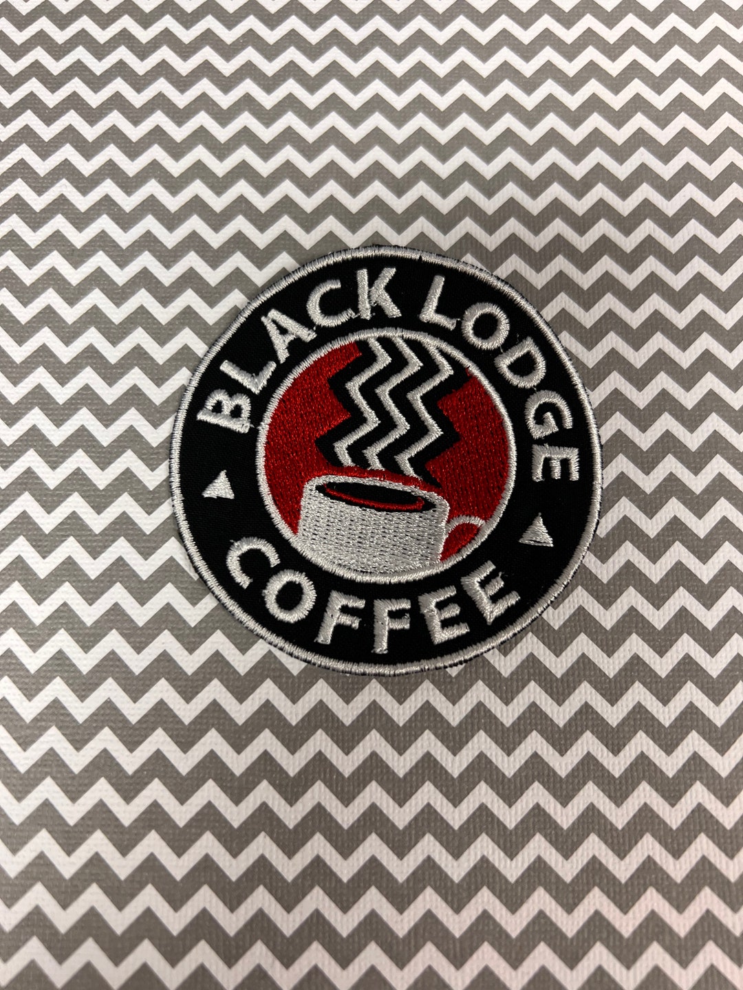 Twin Peaks Black Lodge Coffee Patch - Etsy
