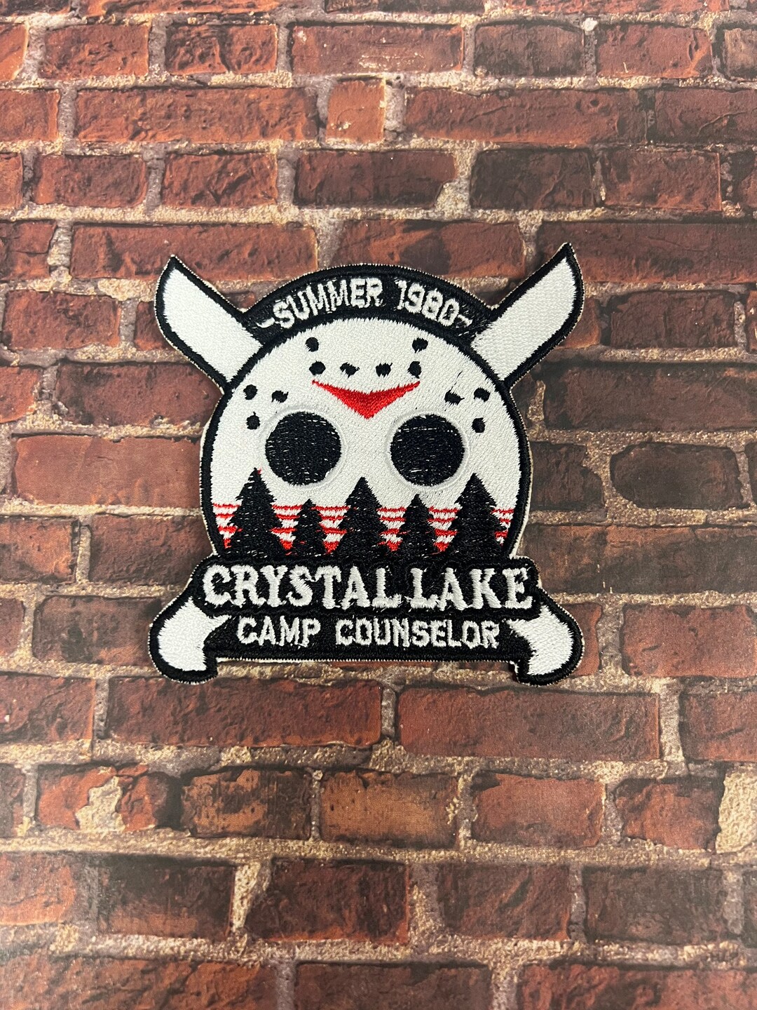 Camp Crystal Lake Counselor Patch - Etsy UK
