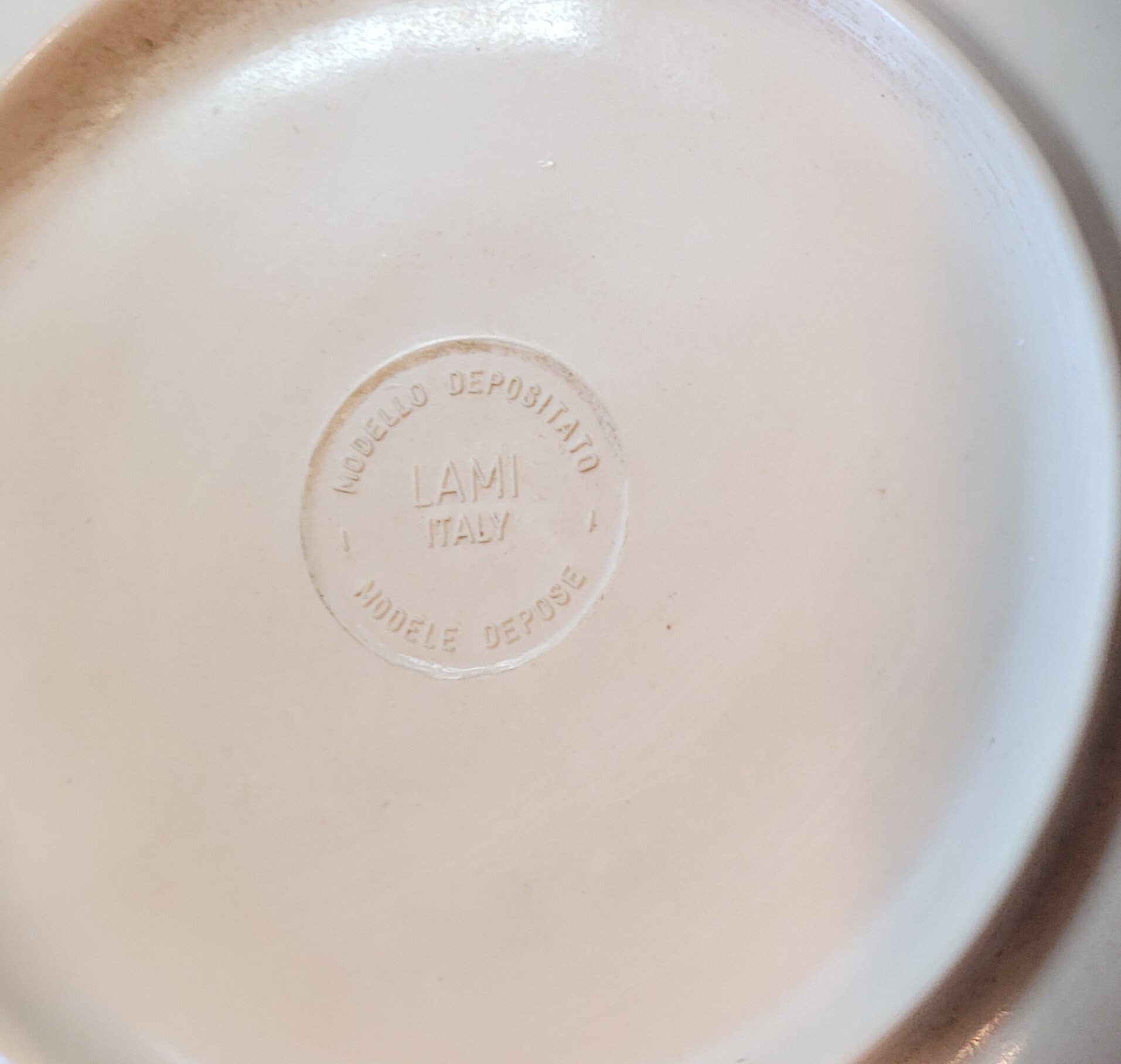 Vintage LAMI Italy Melamine Plate Botanicals Floral Crackle - Etsy