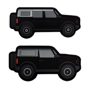 Ford Bronco 4 Door 2 Door 6th Gen PVC Rubber Accessories Patch Hook ...