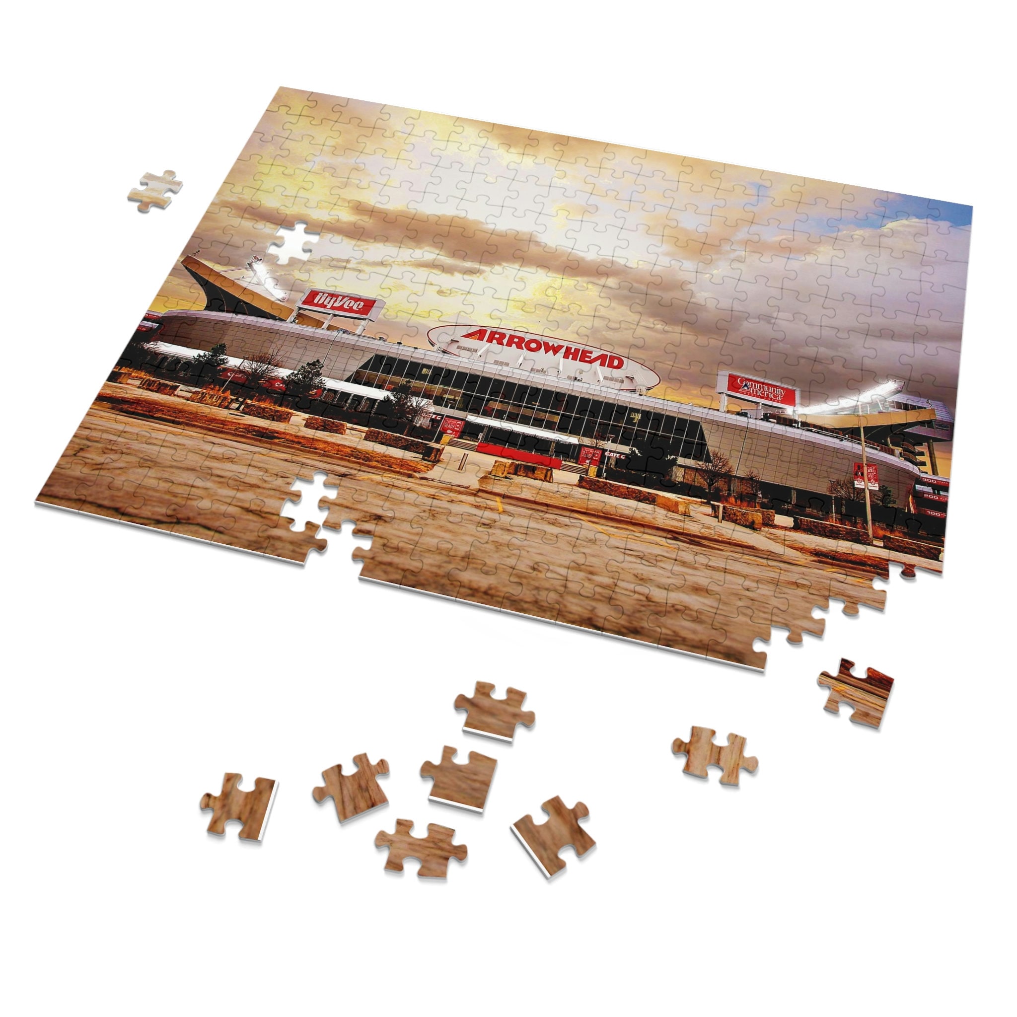 Arrowhead Stadium Home of the Kansas City CHIEFS Jigsaw Puzzle 30, 110 ...