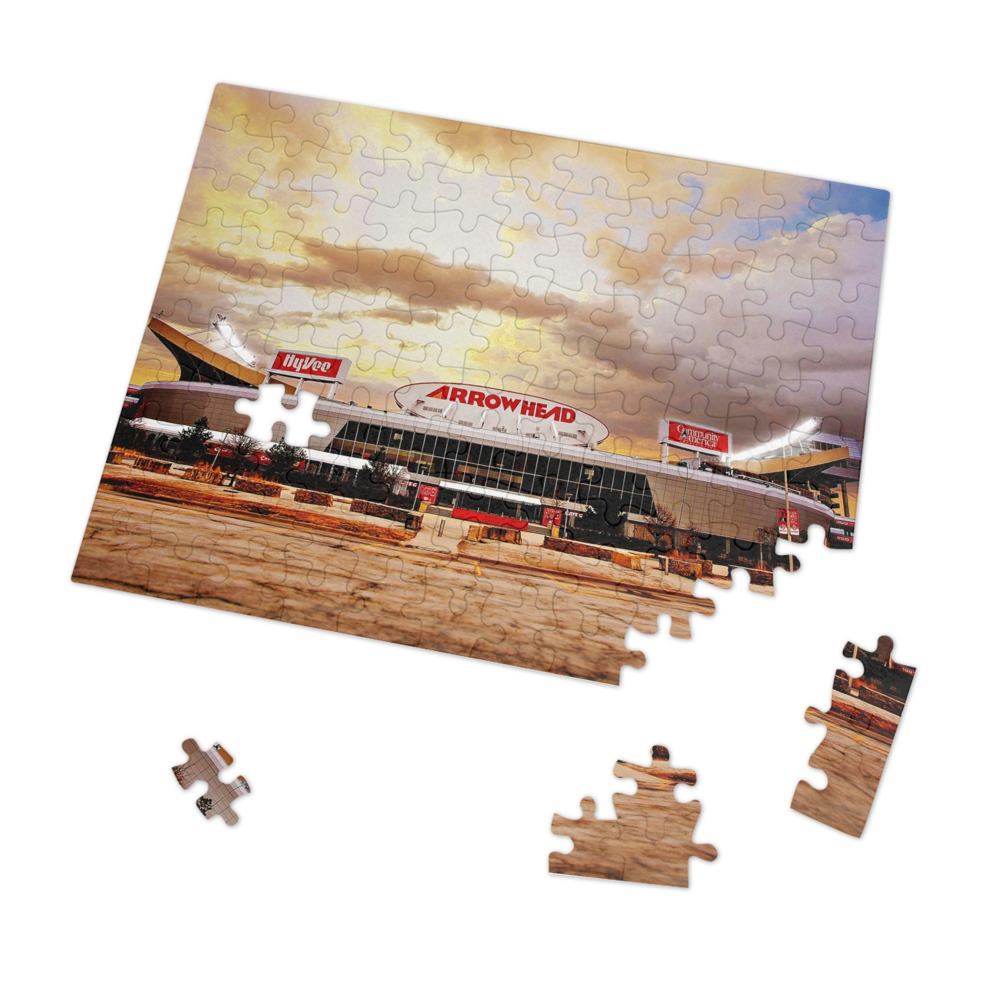 Arrowhead Stadium Home of the Kansas City CHIEFS Jigsaw Puzzle 30, 110 ...