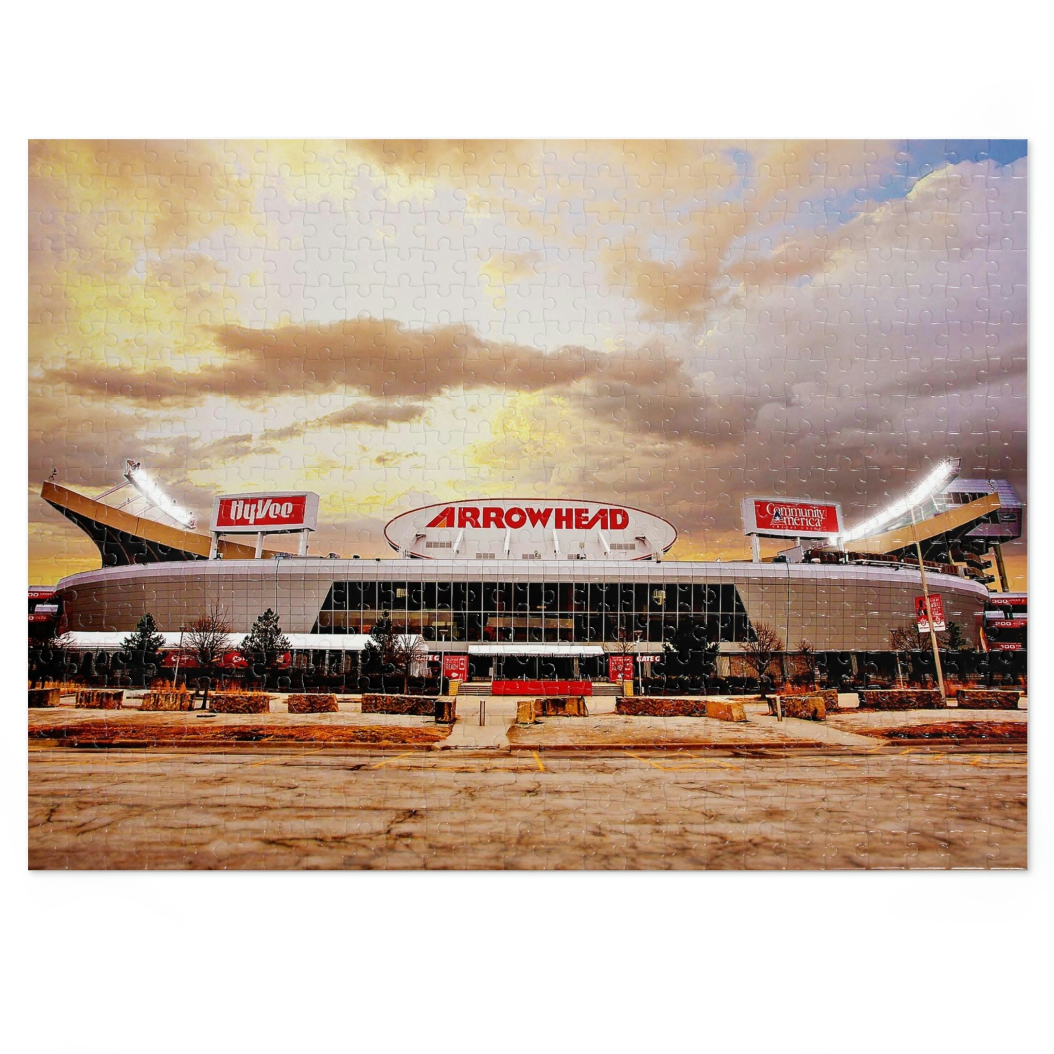 Arrowhead Stadium! Home of the Kansas City CHIEFS!! Jigsaw Puzzle (30 ...