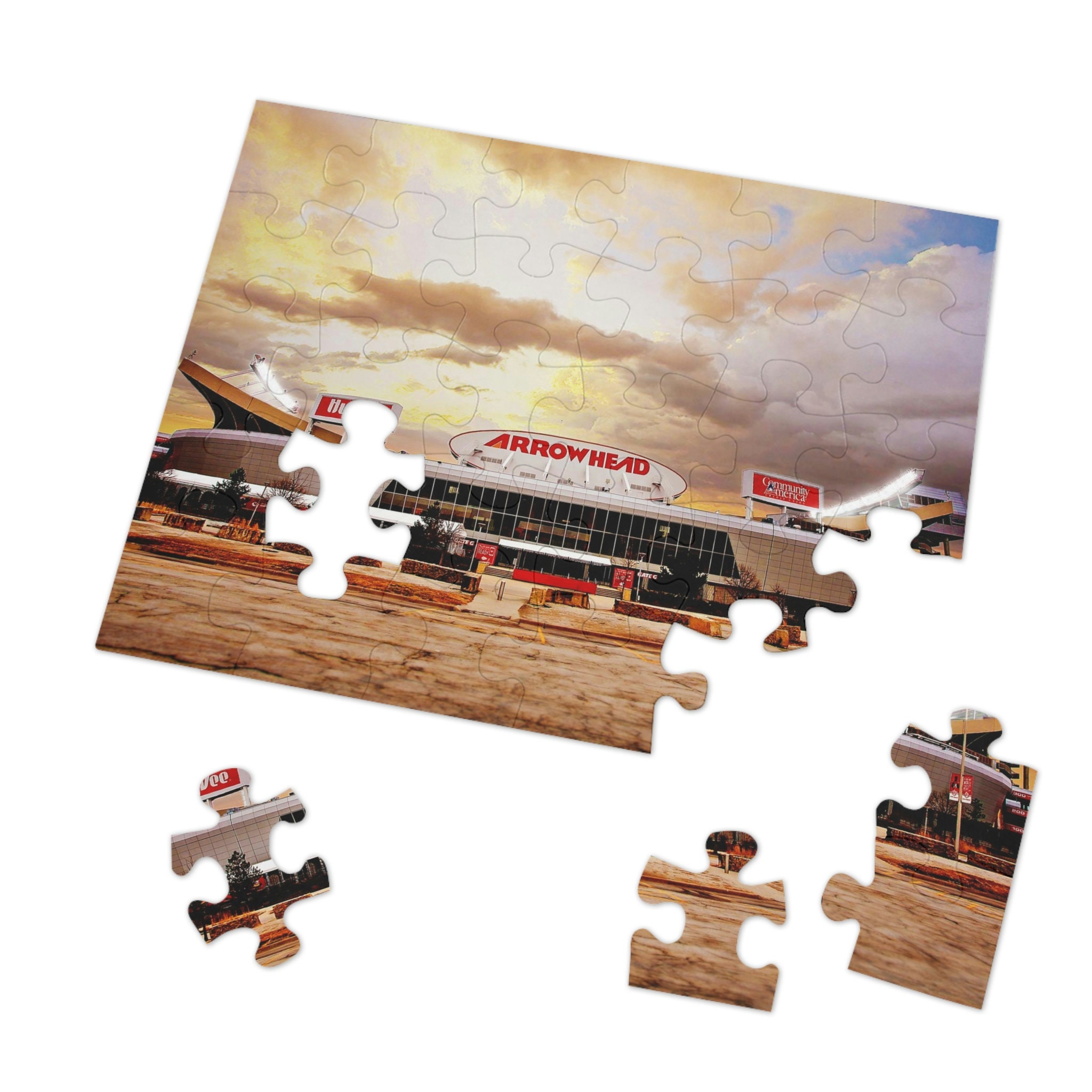 Arrowhead Stadium! Home of the Kansas City CHIEFS!! Jigsaw Puzzle (30 ...