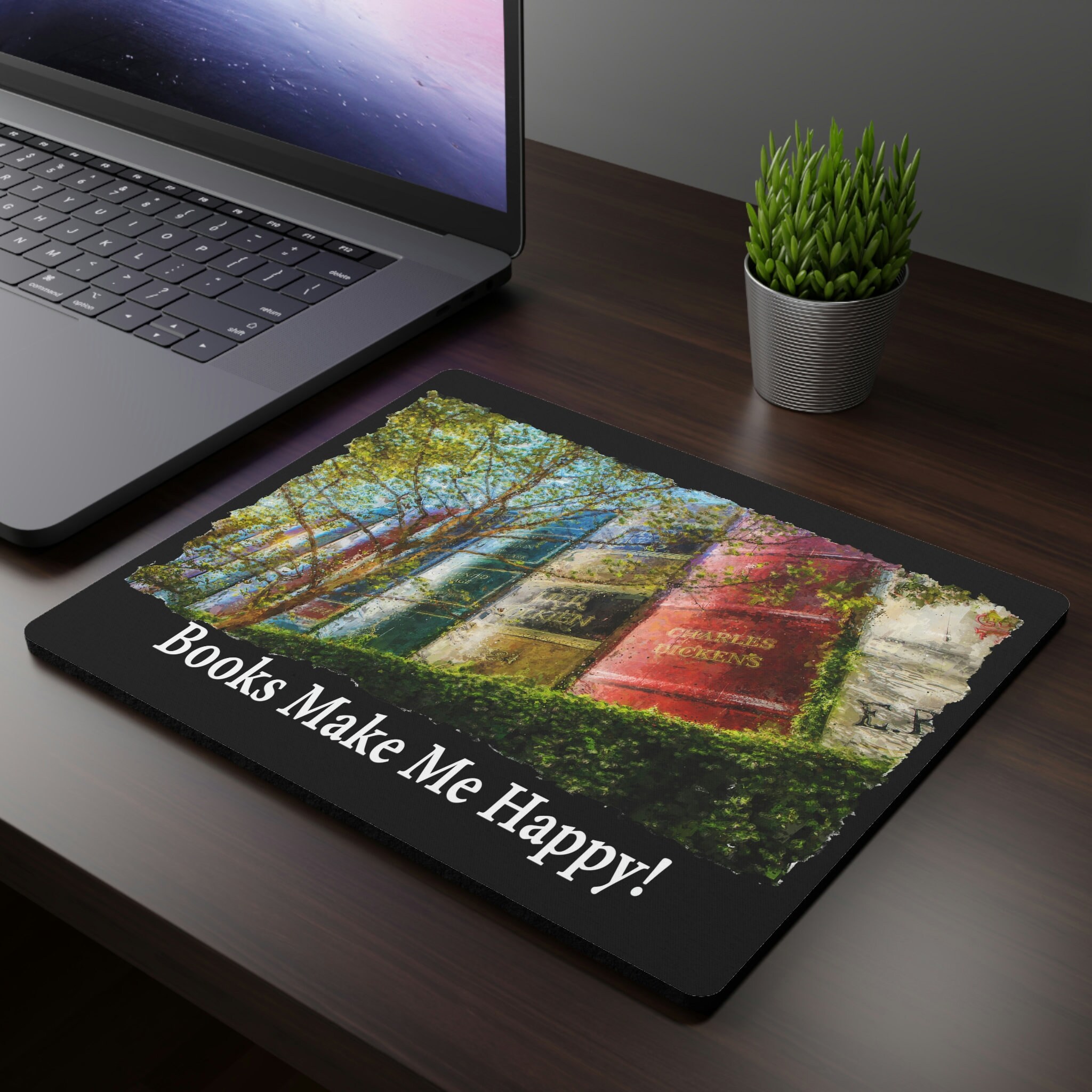 Kanas City Library Wall Rectangular Mouse Pad - Etsy
