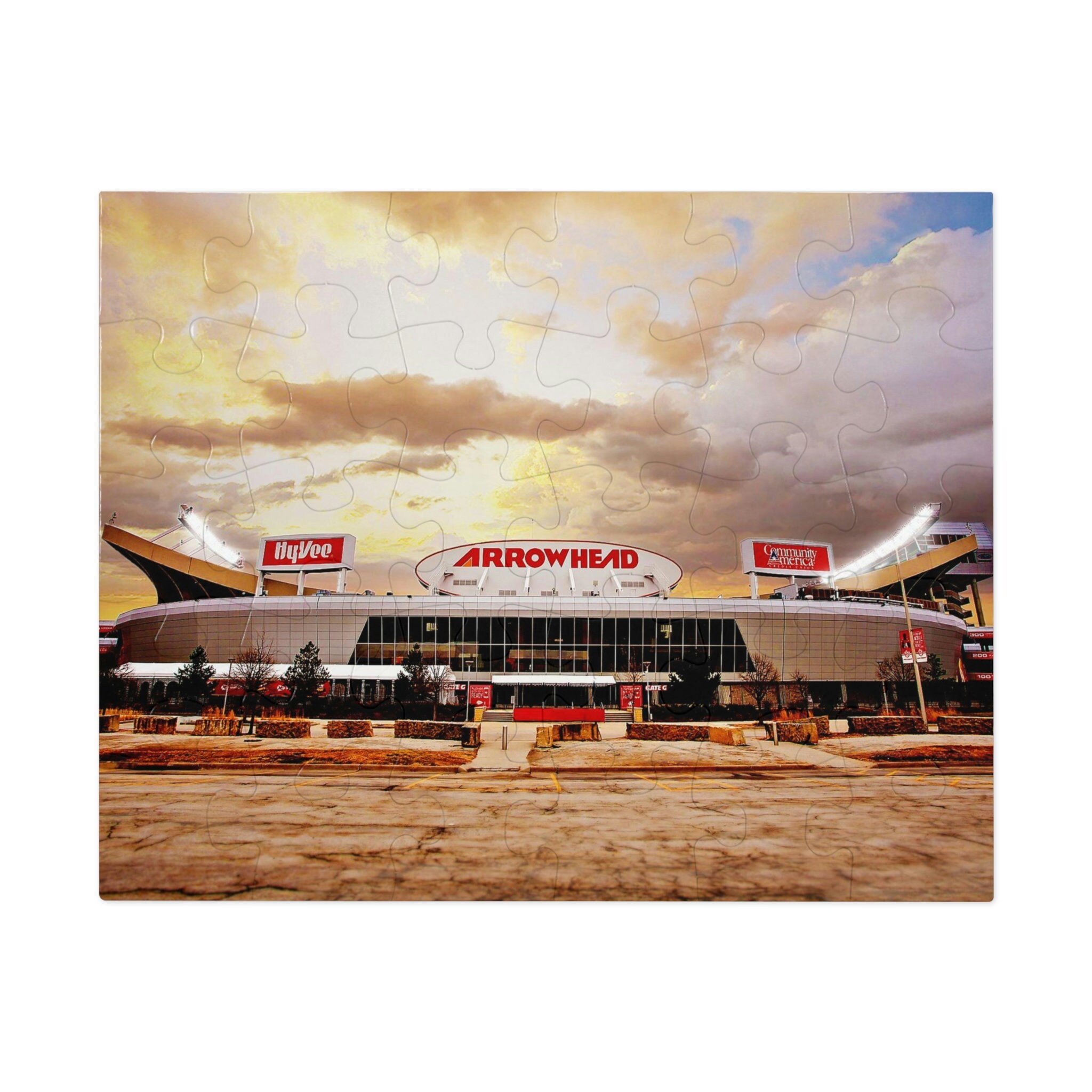 Arrowhead Stadium Home of the Kansas City CHIEFS Jigsaw Puzzle 30, 110 ...