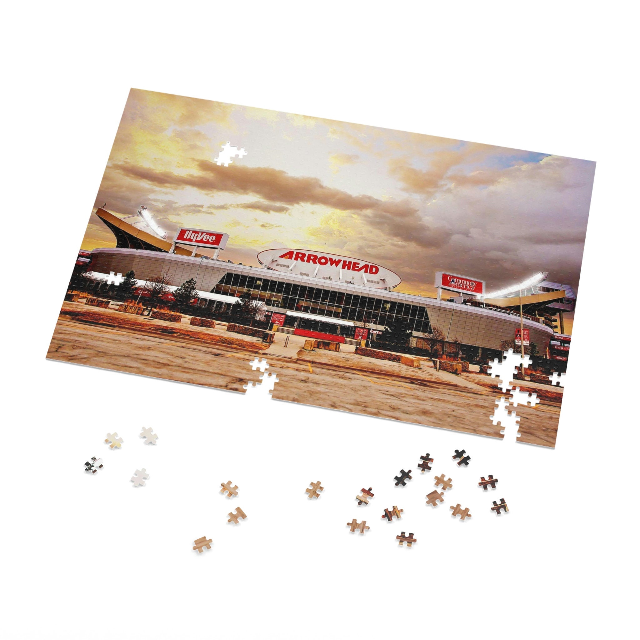 Arrowhead Stadium Home of the Kansas City CHIEFS Jigsaw Puzzle 30, 110 ...