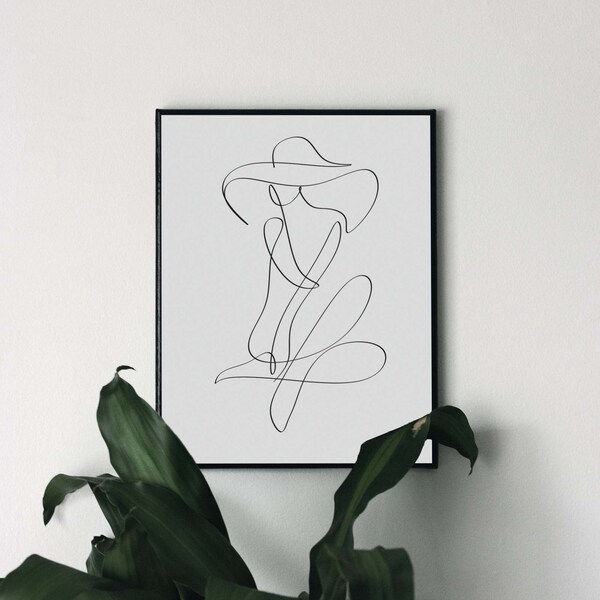One Line Art - Etsy