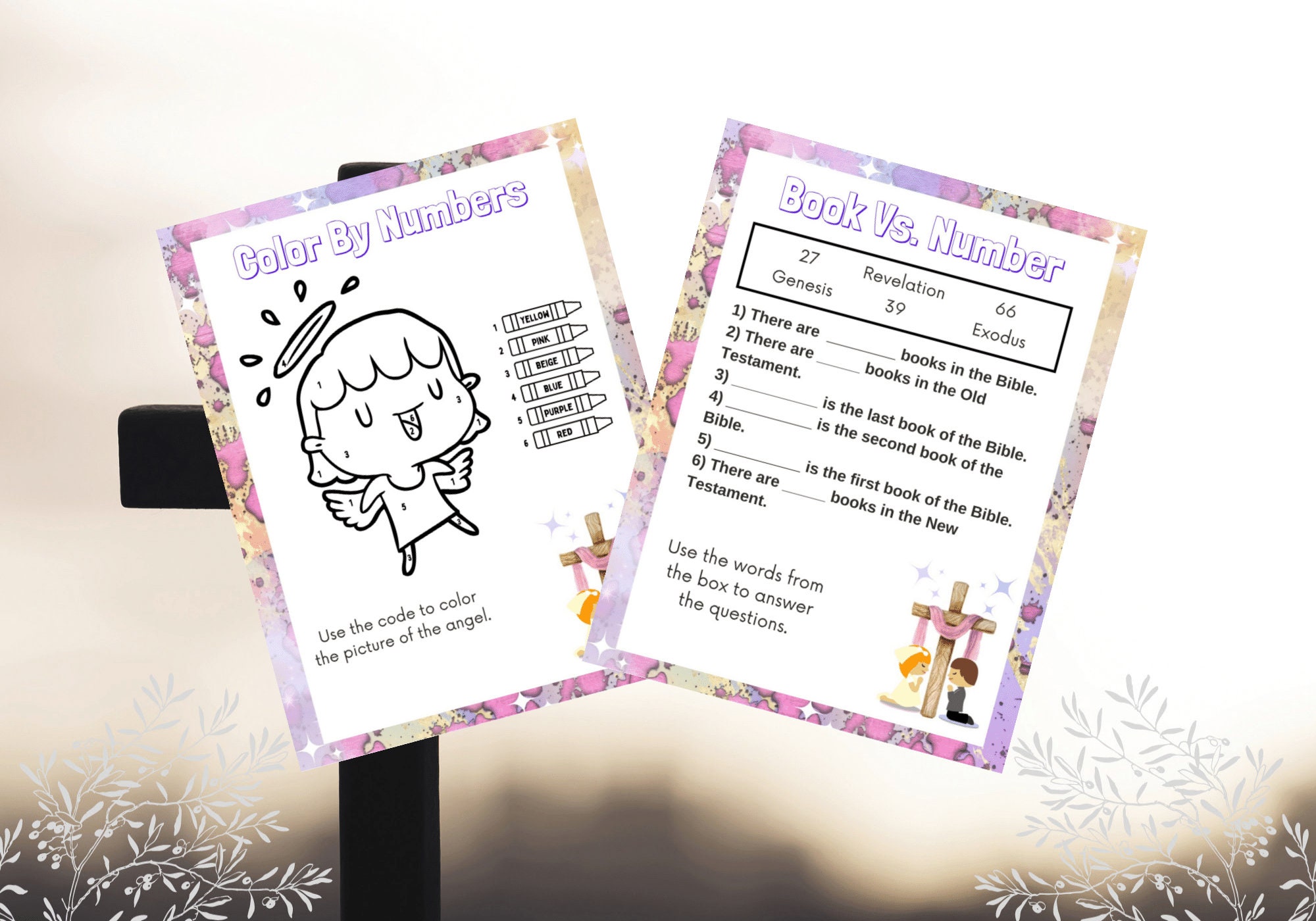 12 Praying Kids Bible Game Bundle Printable Games PLUS Bonus Prayer ...