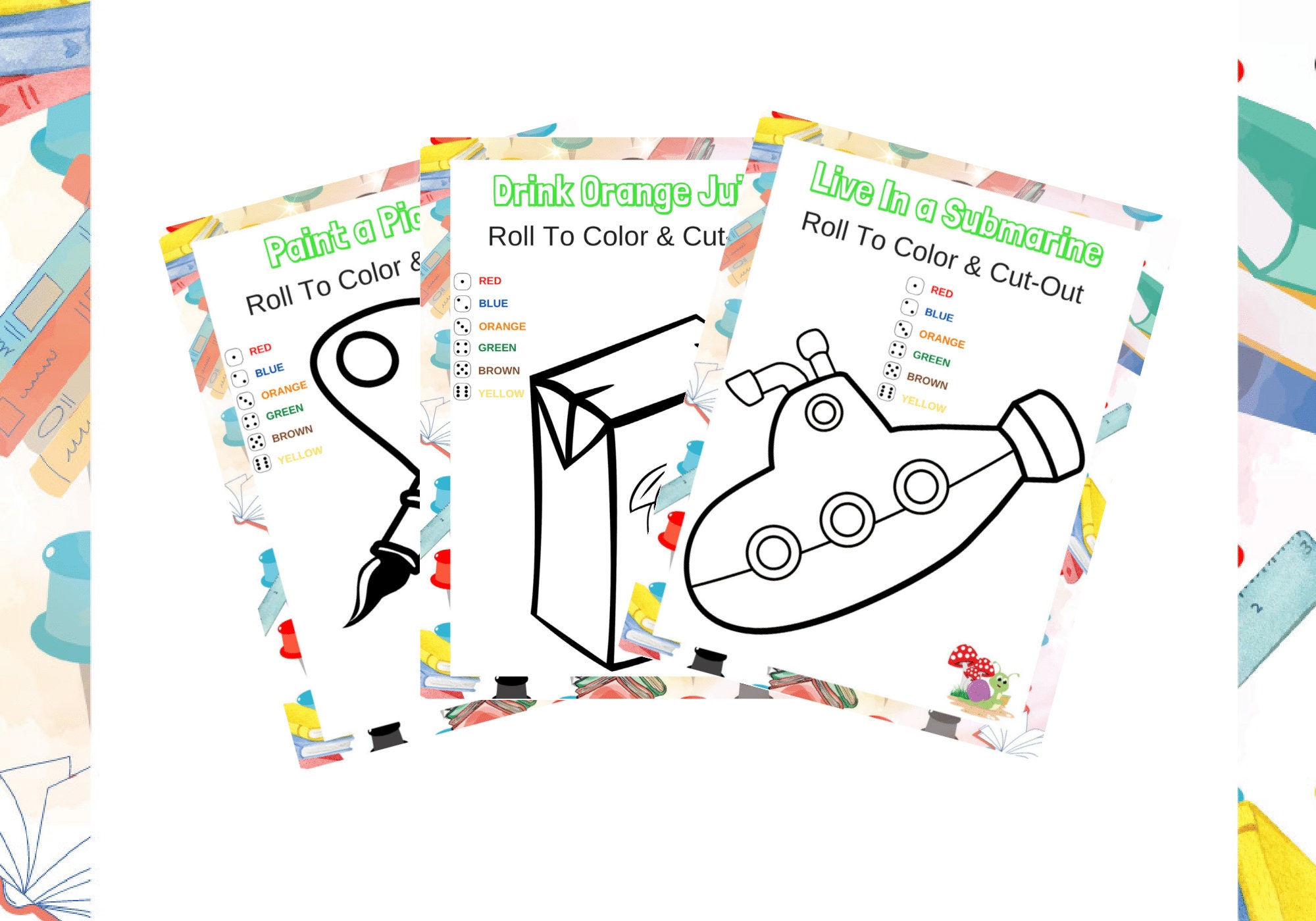 24 Snail Busy Book Bundle Printable Games – Game Package Instant ...