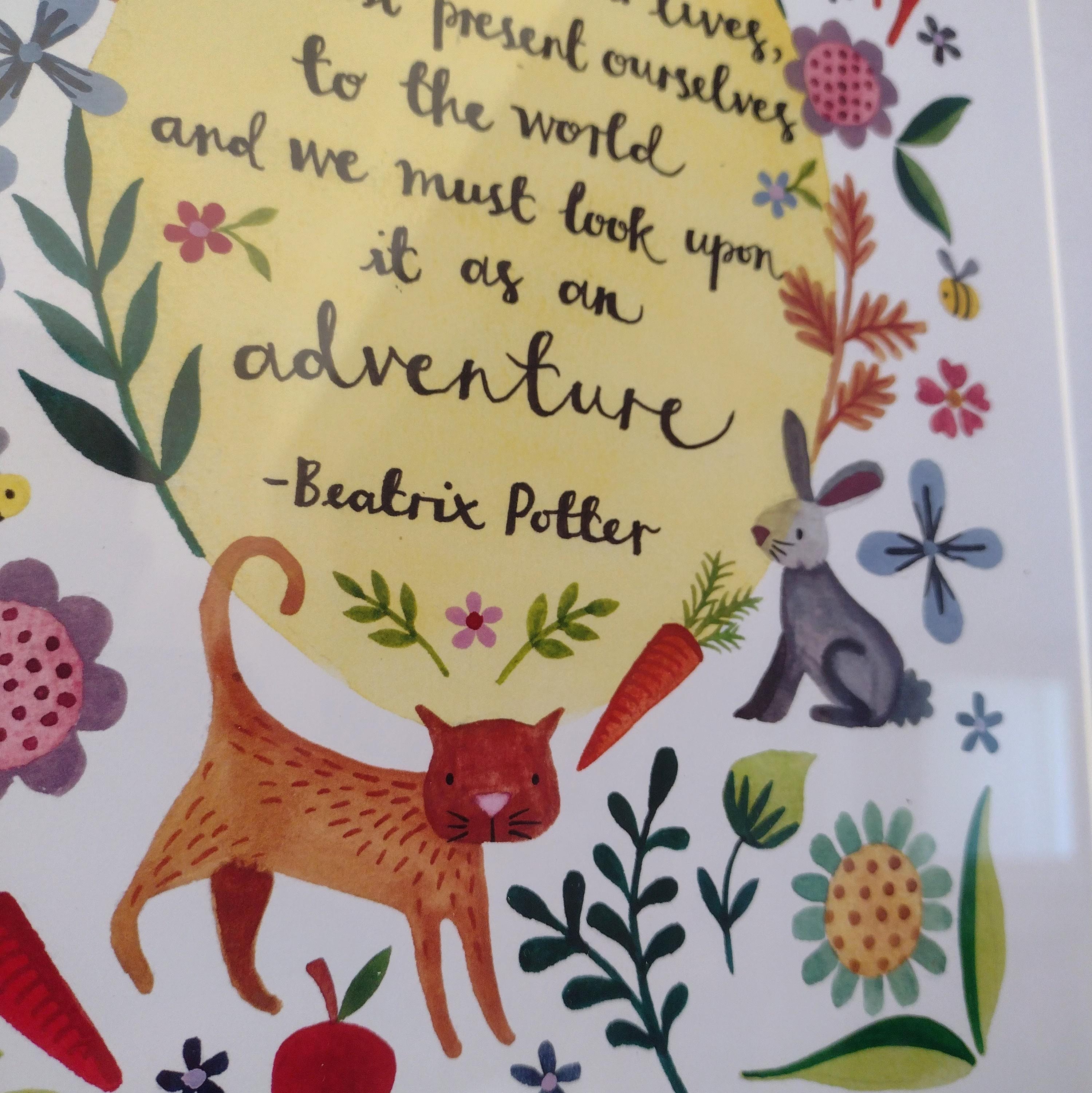 Beatrix Potter Quote Print - Etsy