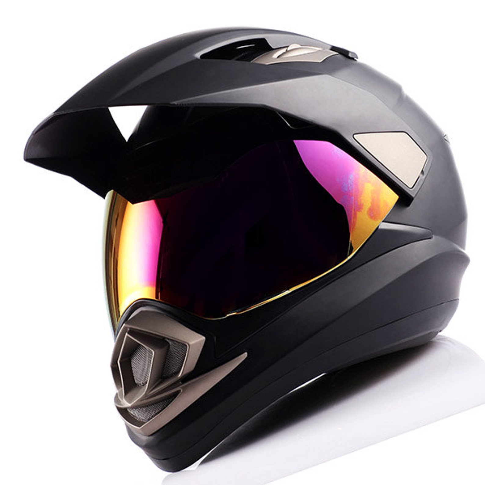 Dual Sport Helmet Motorcycle Full Face Motocross off Road - Etsy