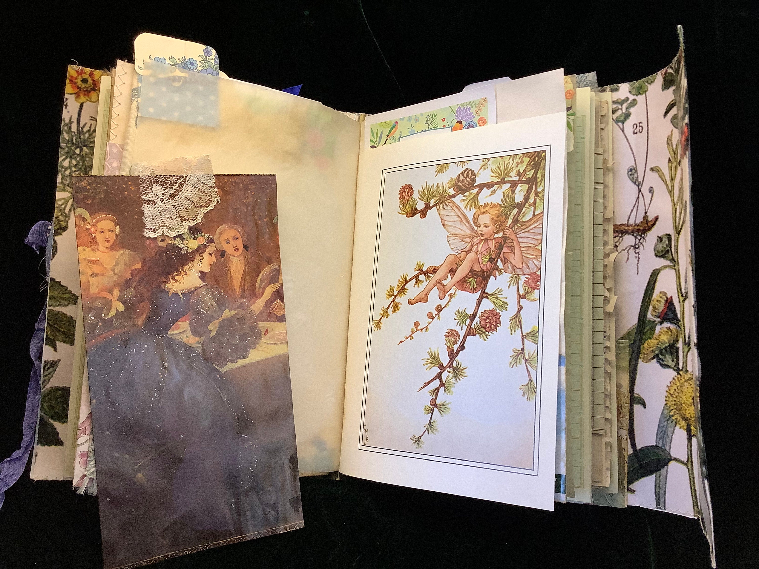 Magical Storybook Junk Journal: Ephemera Tags Ribbons - Etsy