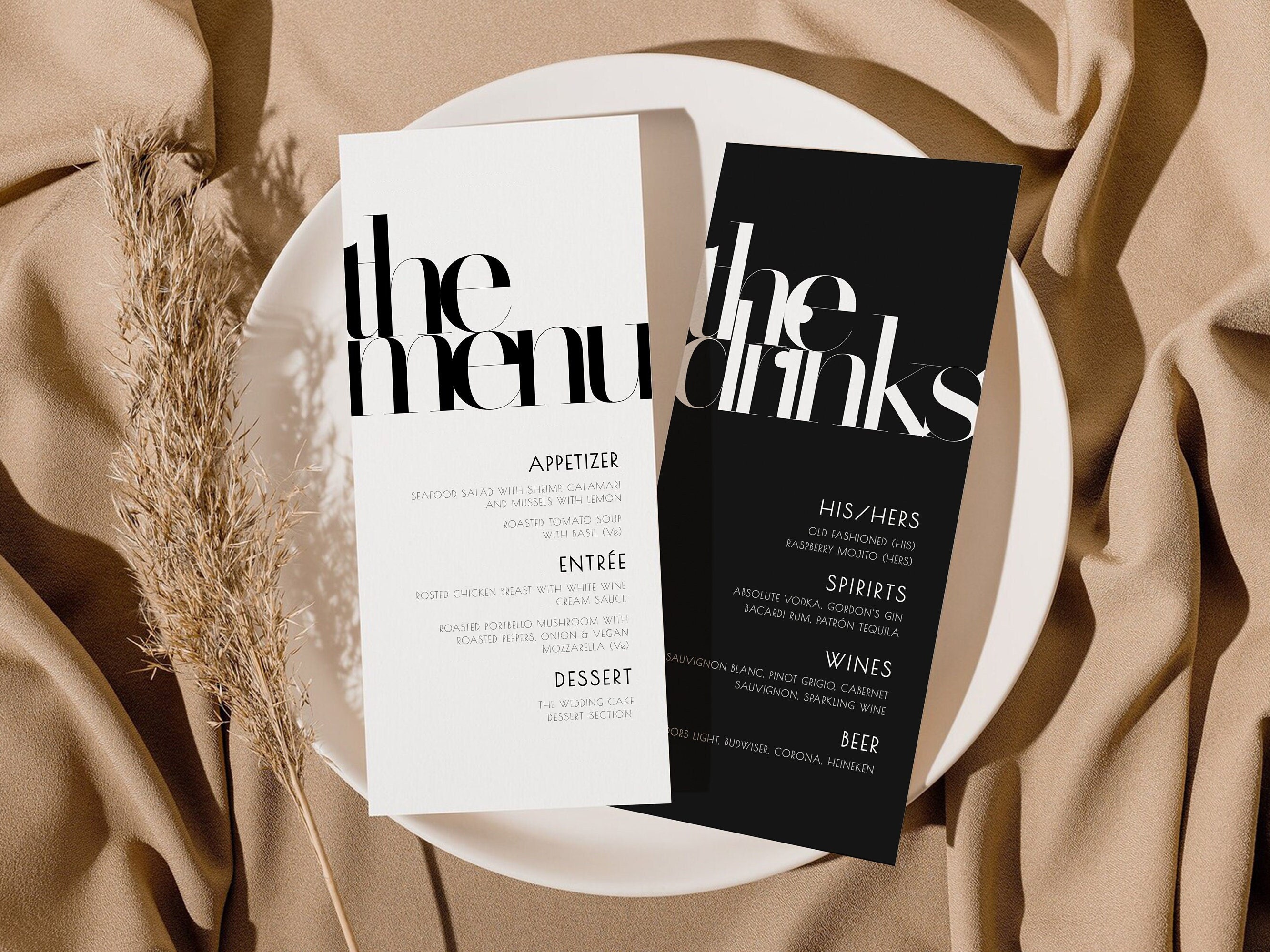 Contemporary Menu and Drinks Template Bar Menu Sign Food and Drink Menu ...