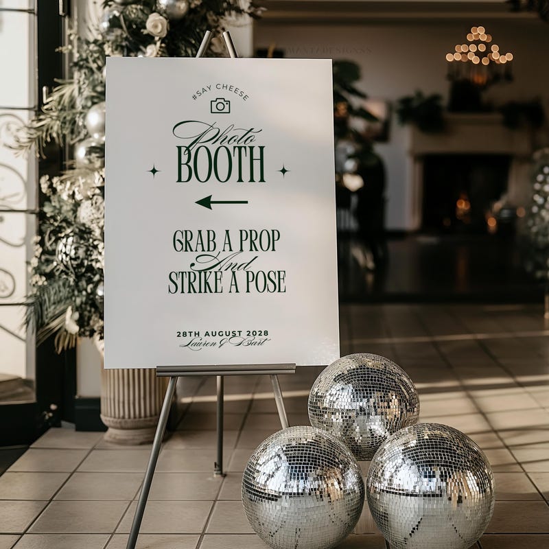 Photo Station Sign - Etsy