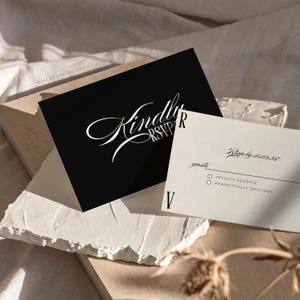 Old Money Aesthetic Wedding Invitation Suit Classic , Luxury Vintage ...