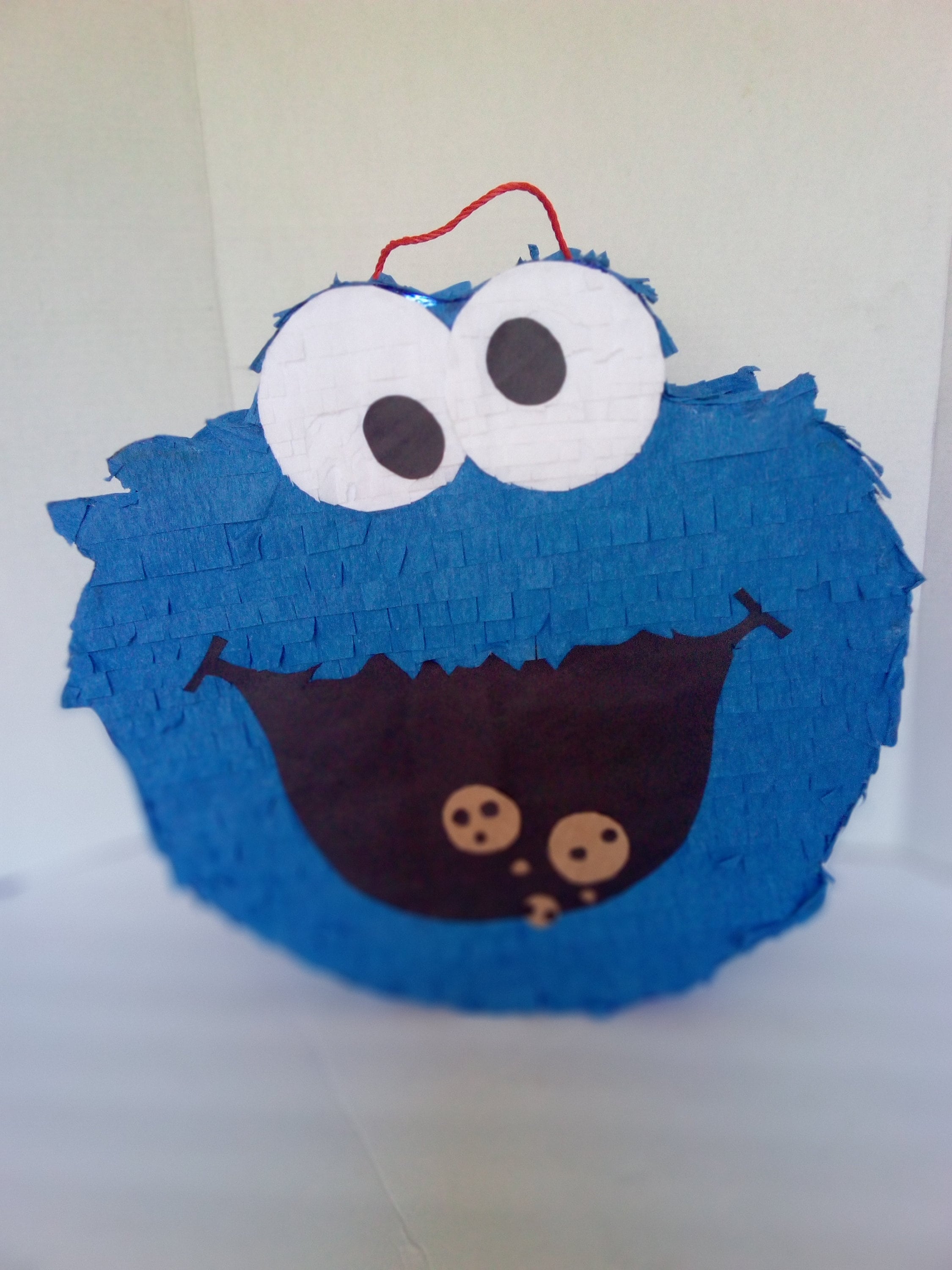 Cookie Monster Pinata Pull String or Hit - Etsy