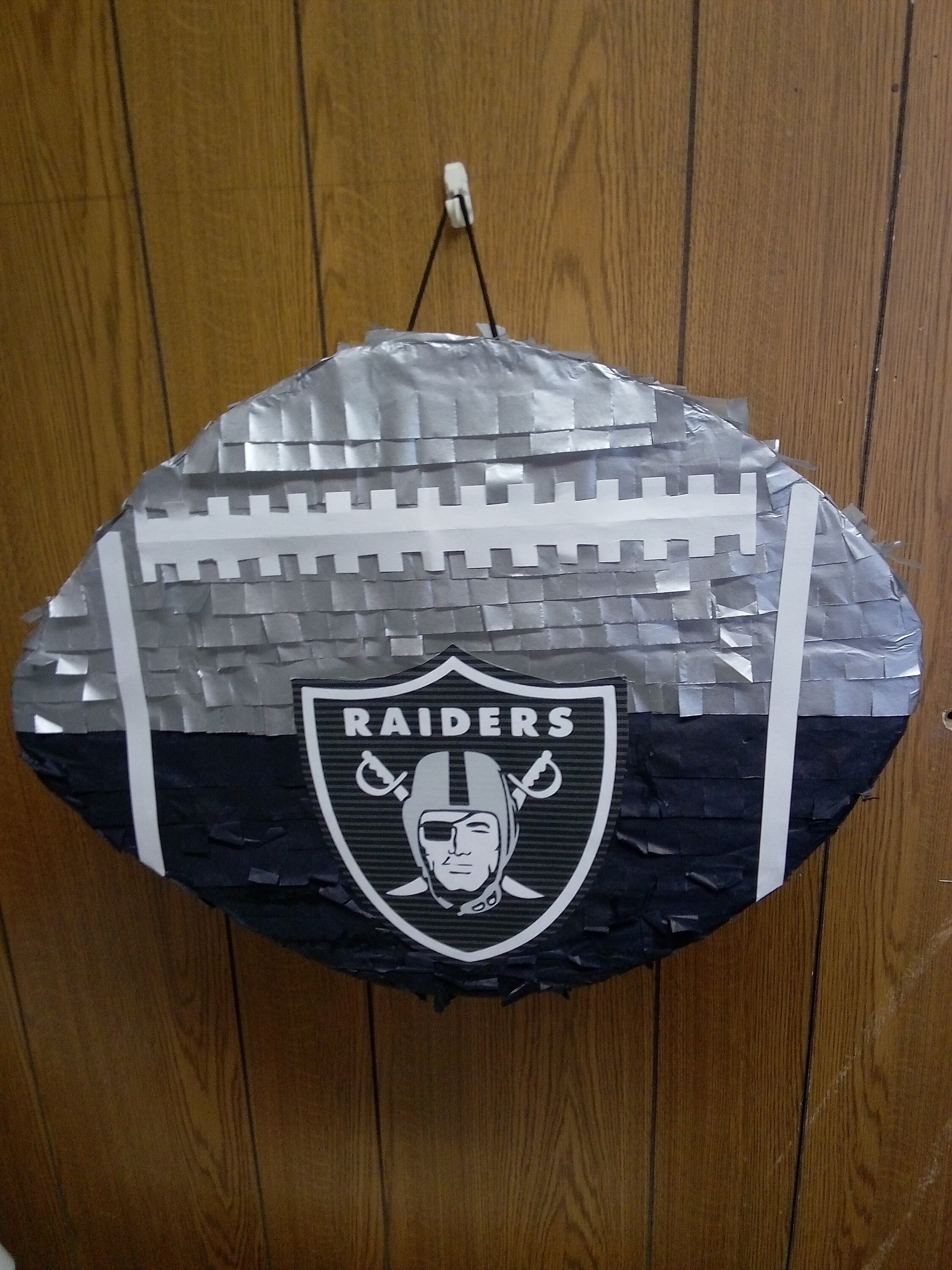 Raiders Football Pinata - Etsy