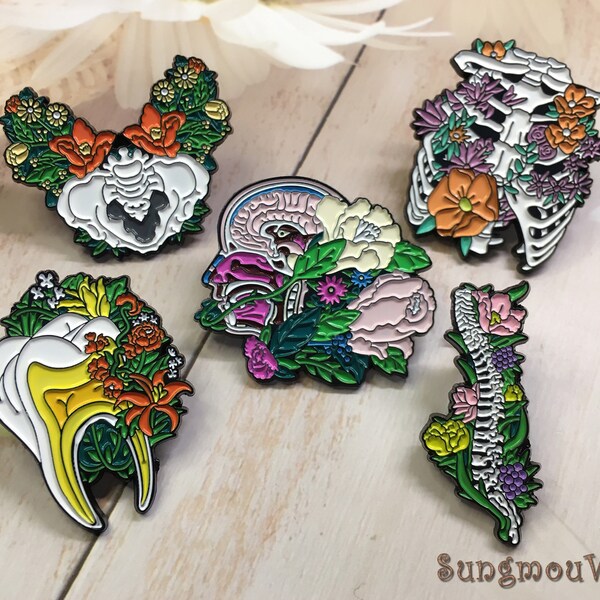 Medical Enamel Pin - Etsy